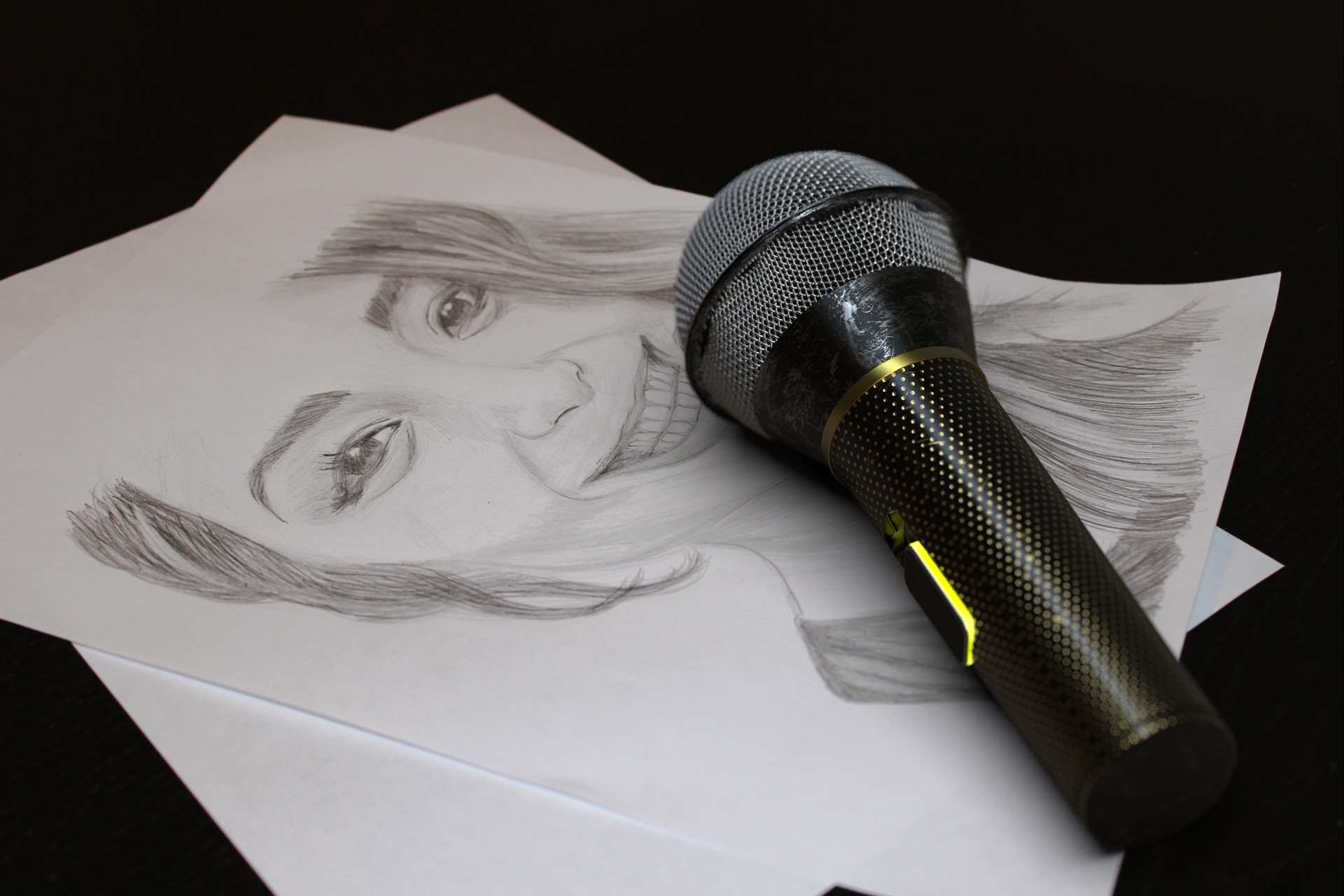 ArtStation - Microphone Keyshot render