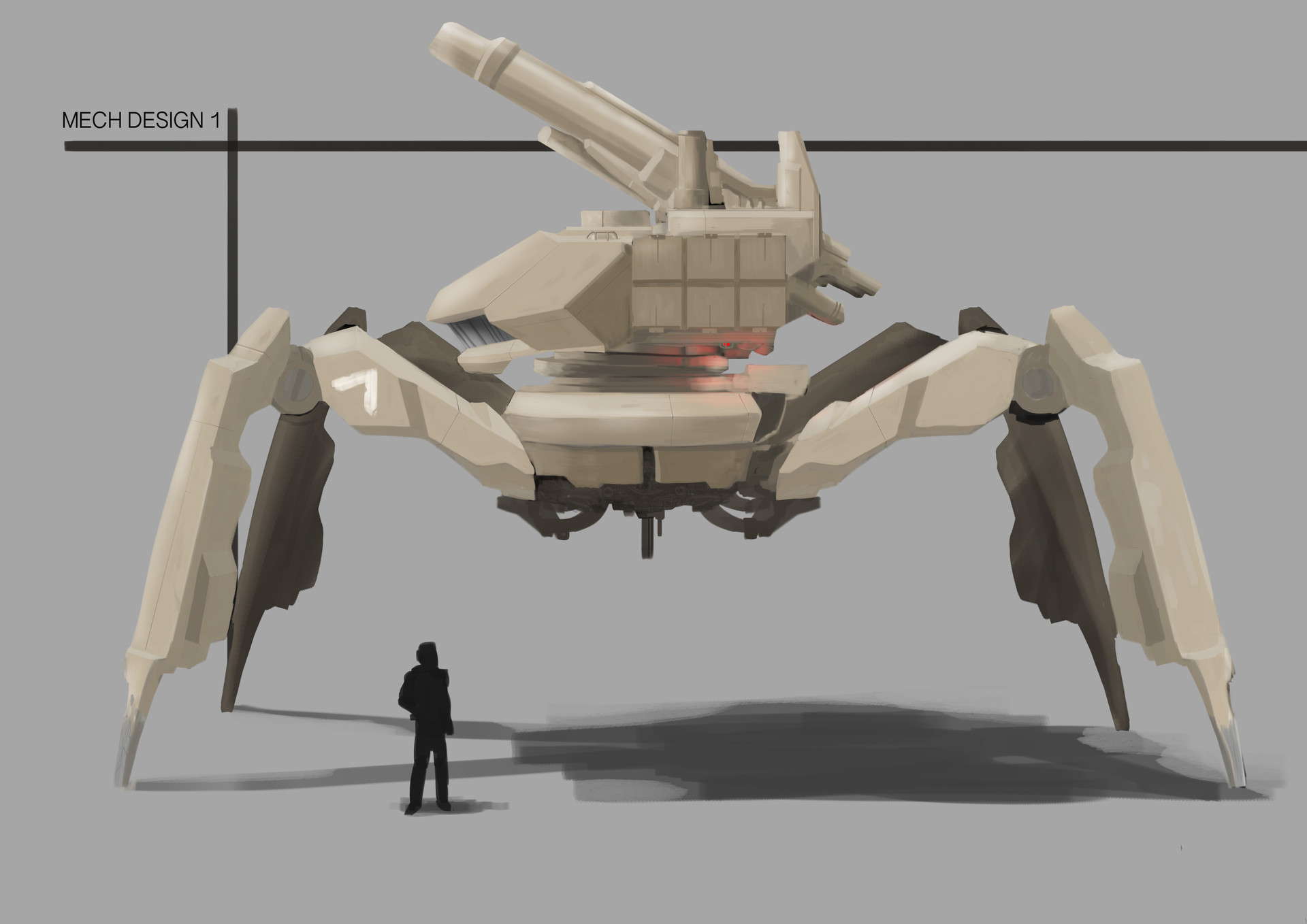 ArtStation - Mech Tank 1