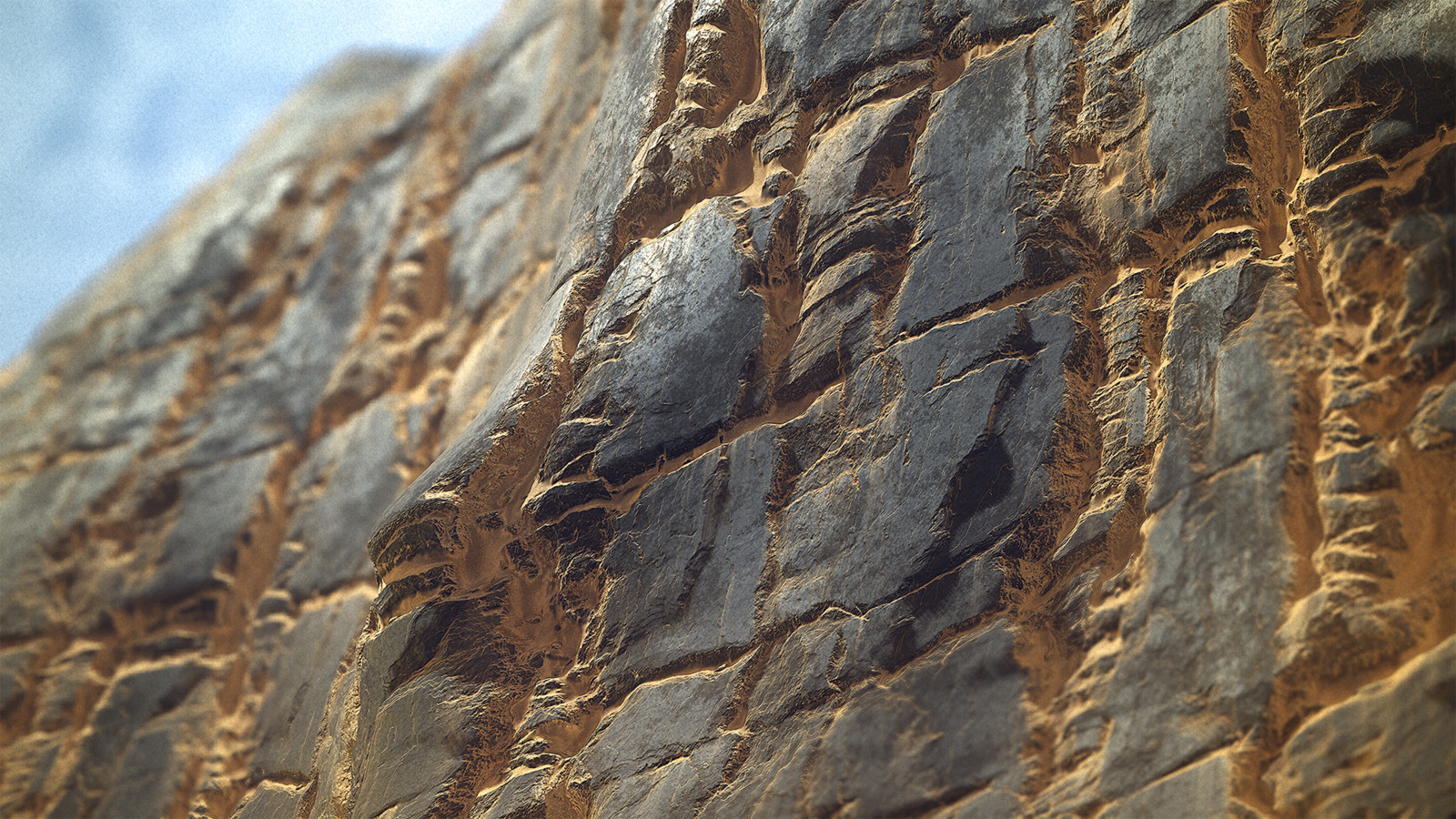 Daniel Thiger - Desert Cliff Eroded