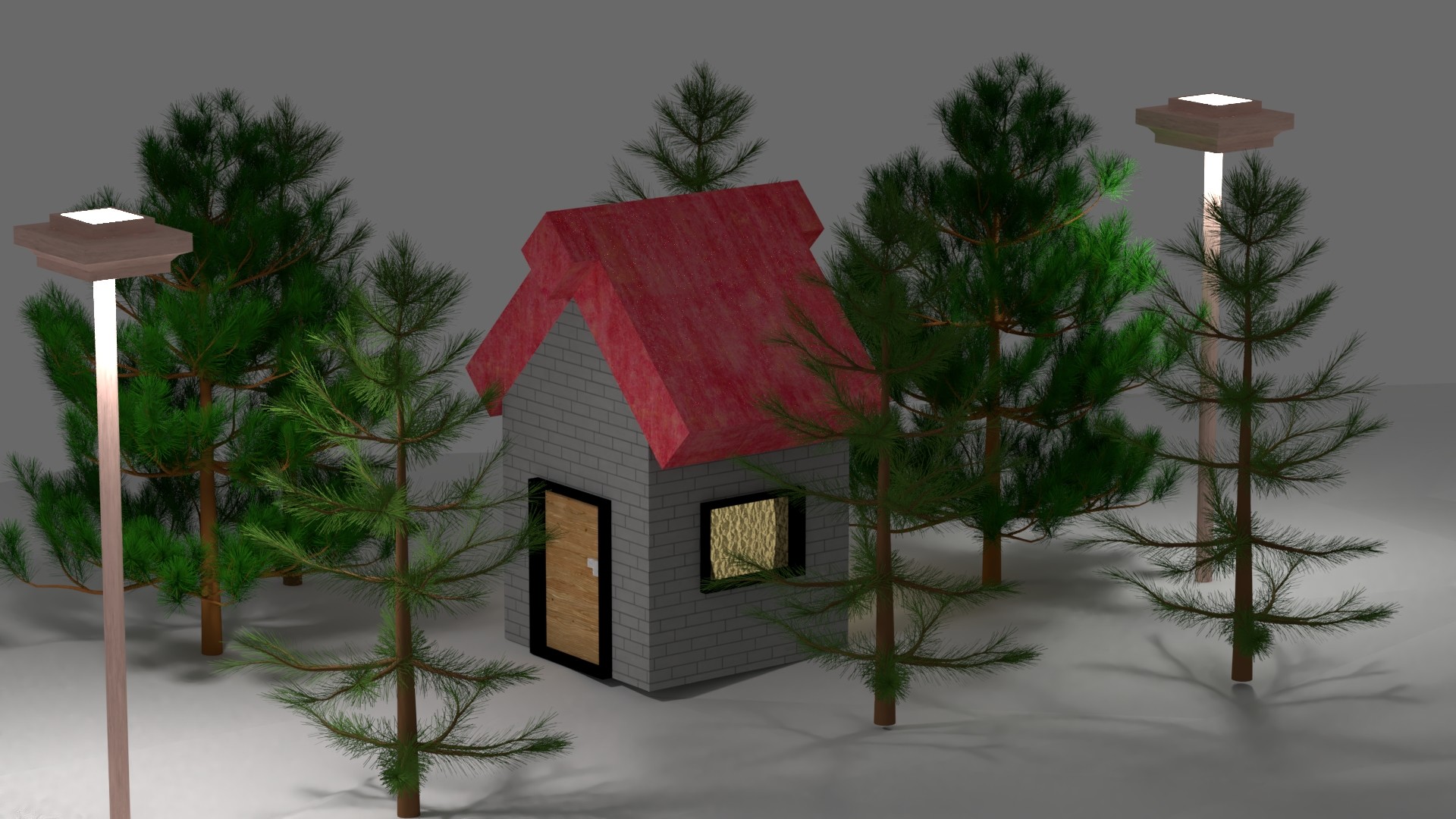 ArtStation - Snowscene