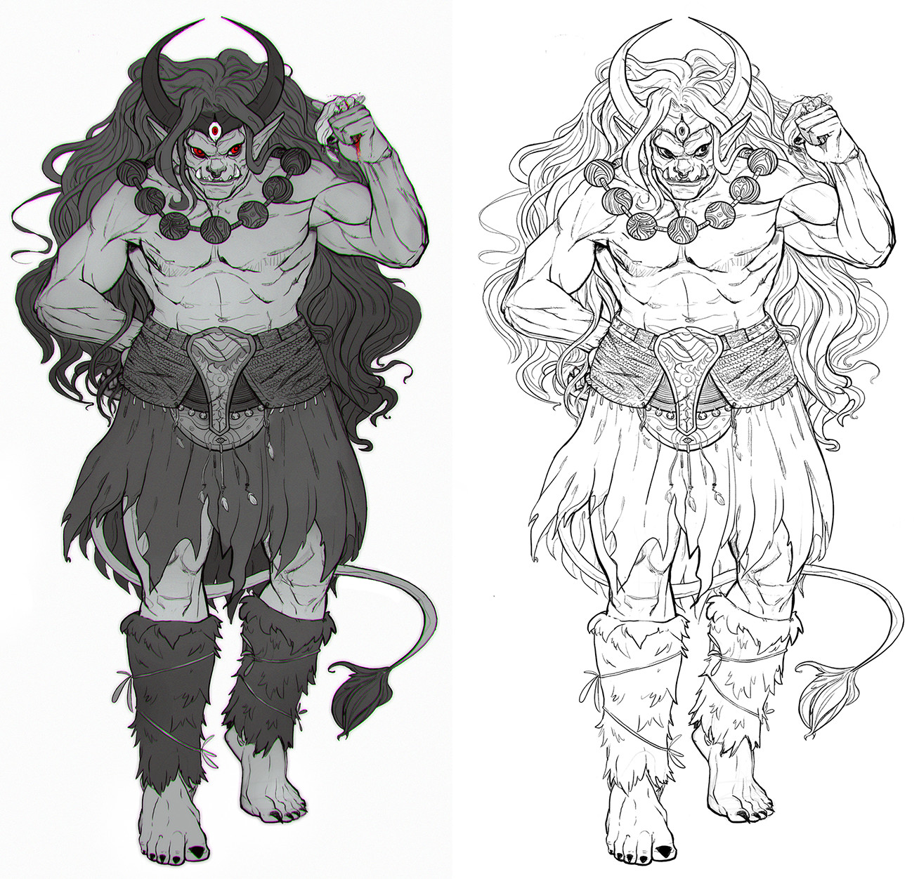 ArtStation - Fairy Killer Sketch