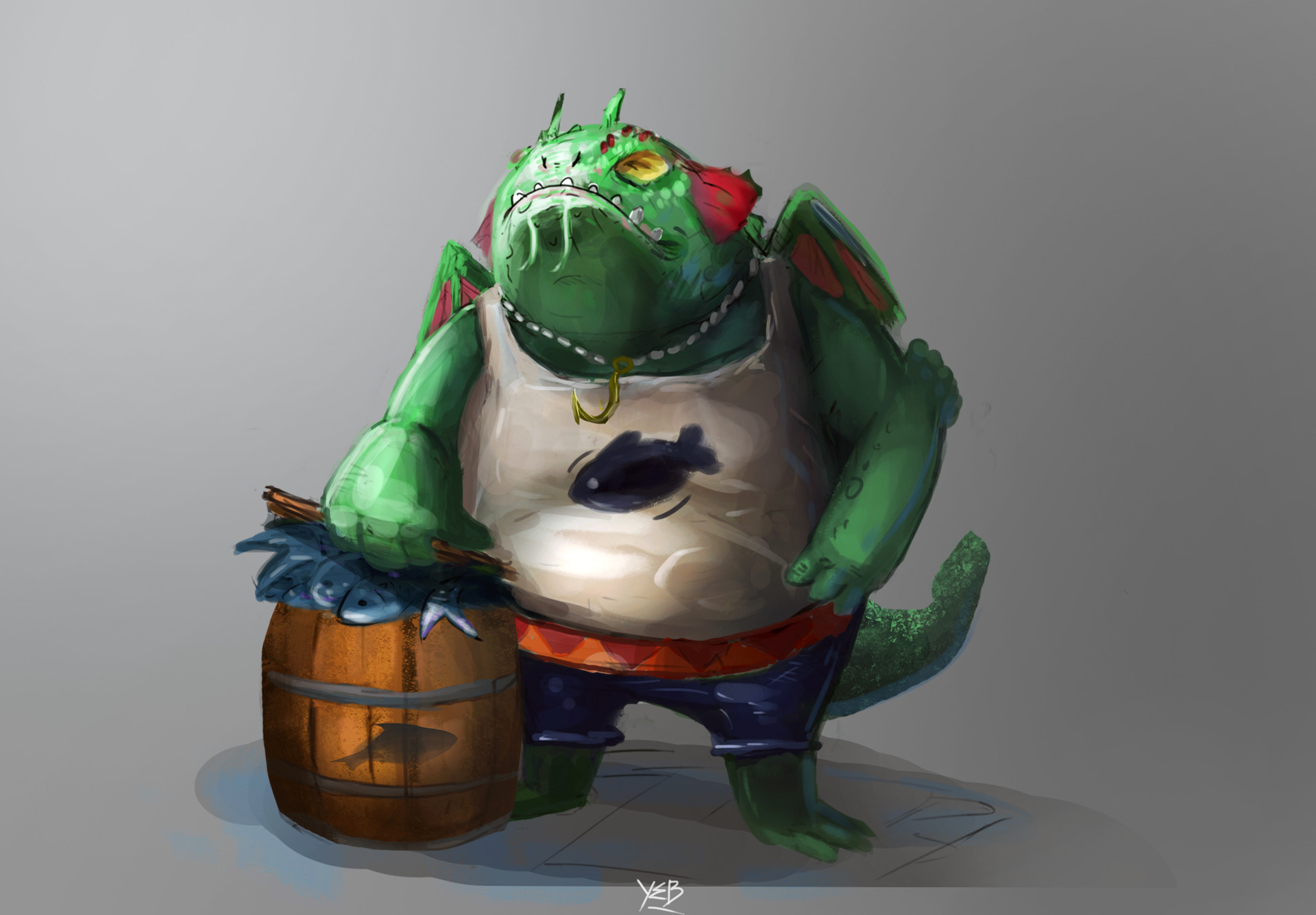 ArtStation - Fish Dealer