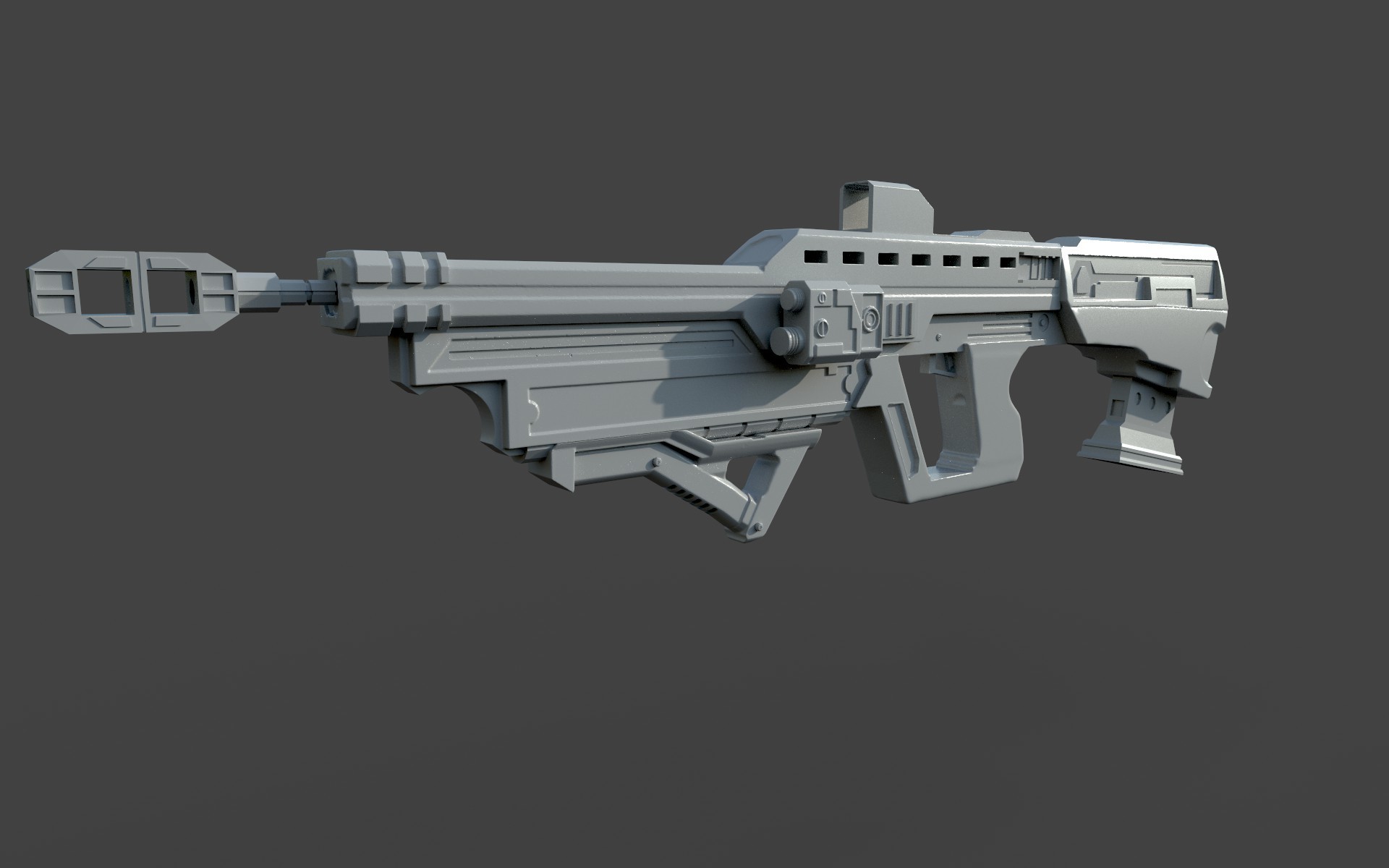 ArtStation - Assault Rifle(WIP)