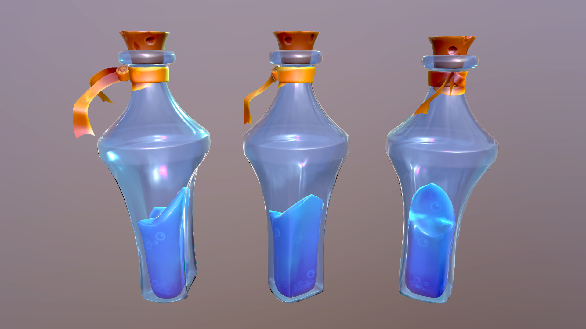 Gary Sánchez - 3D Potion flask