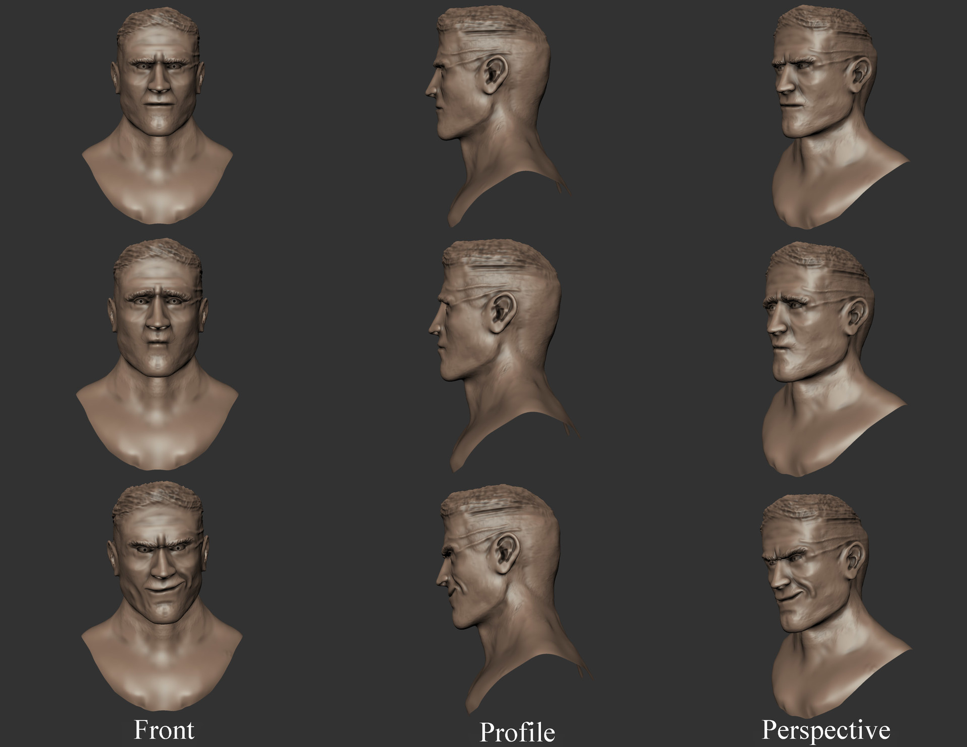 ArtStation - B.J. Blaskowitz Bust