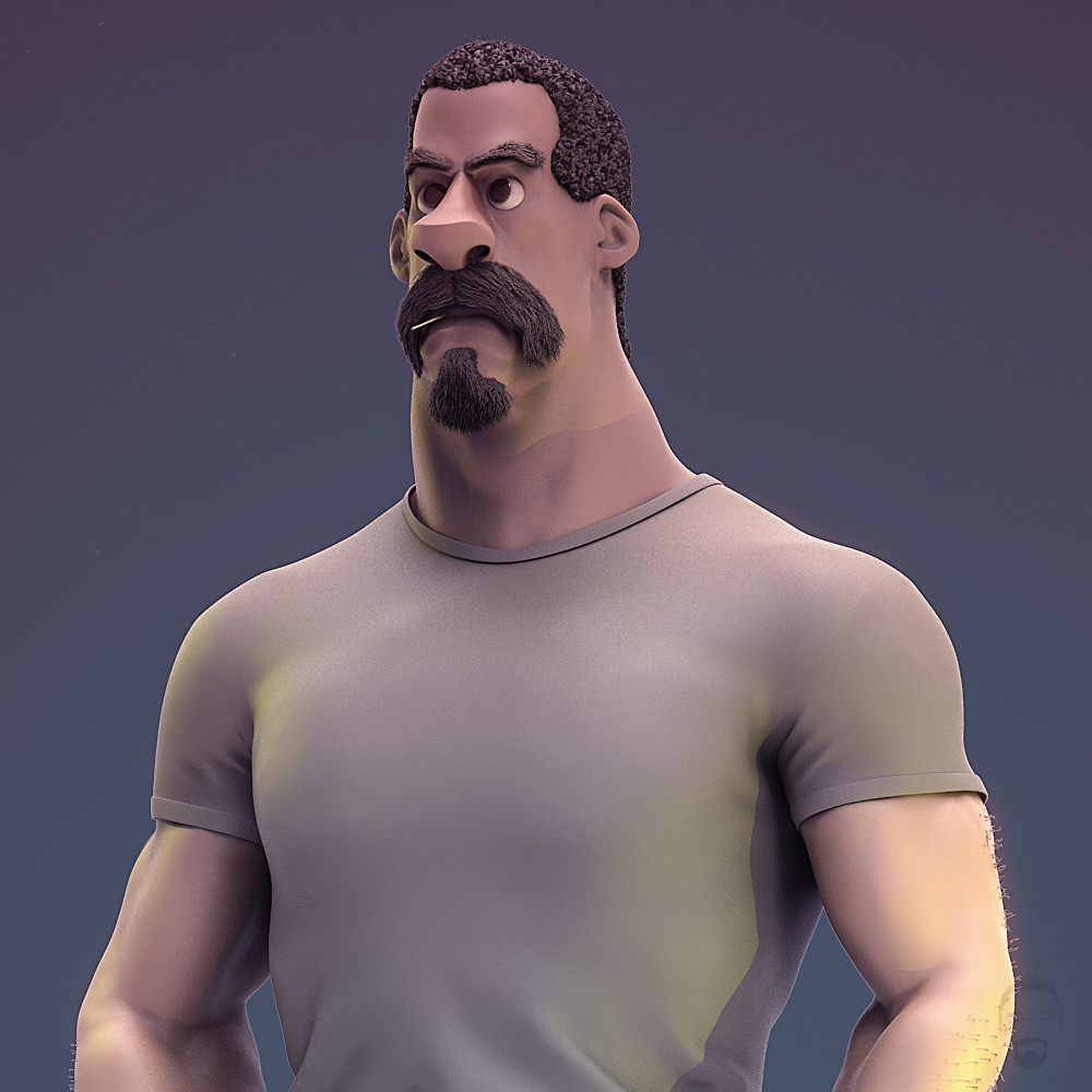 ArtStation - Thug Character