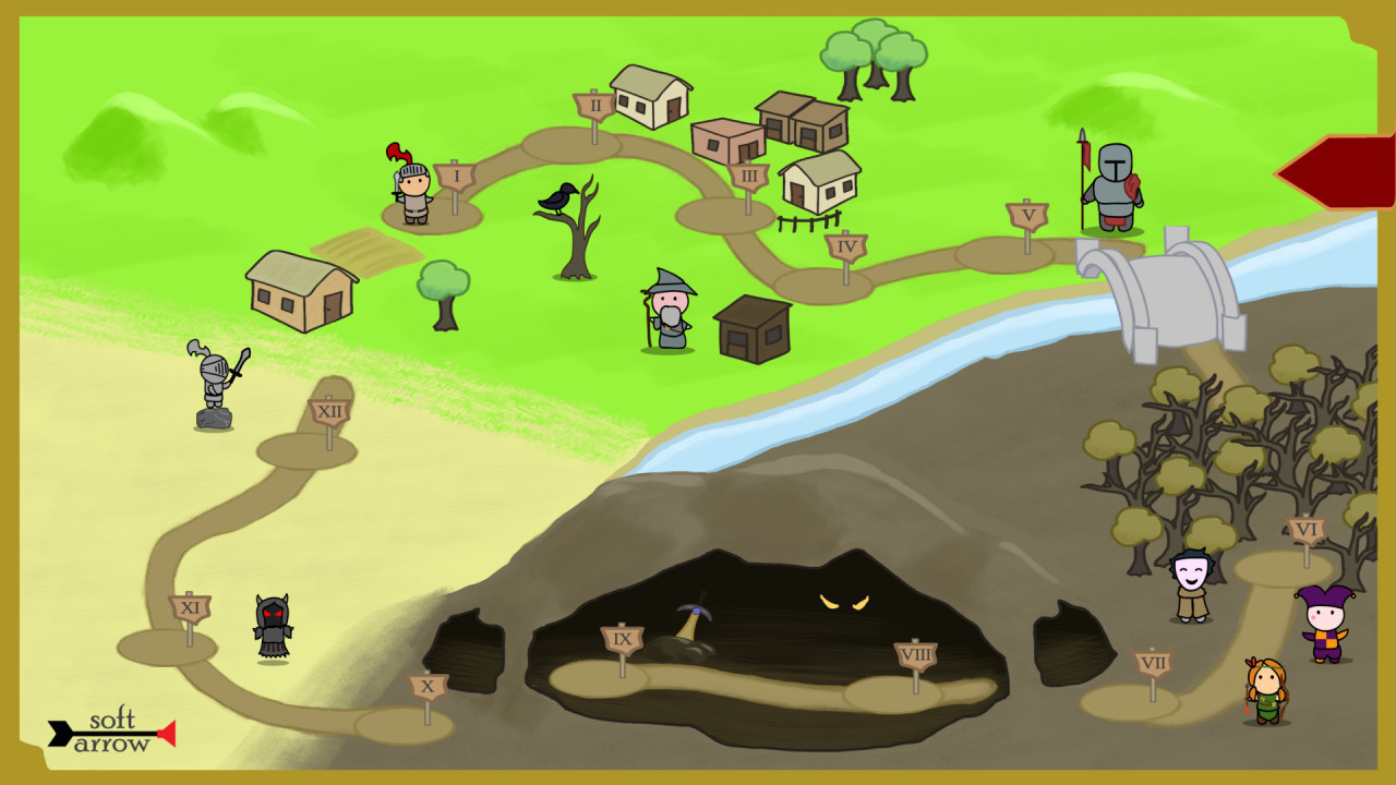 ArtStation - Hero´s Journey Interactive infograph