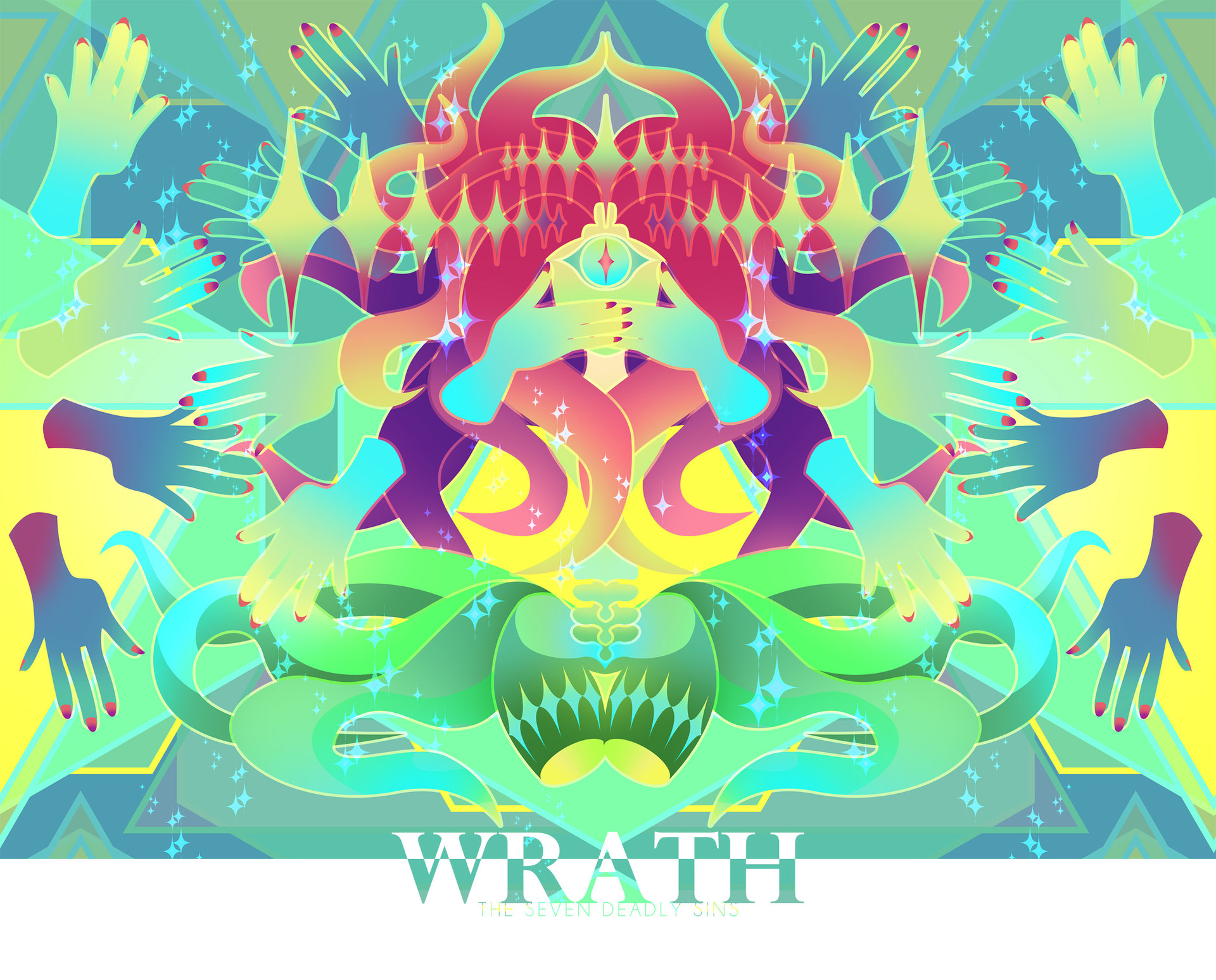 ArtStation - Seven deadly sins-wrath