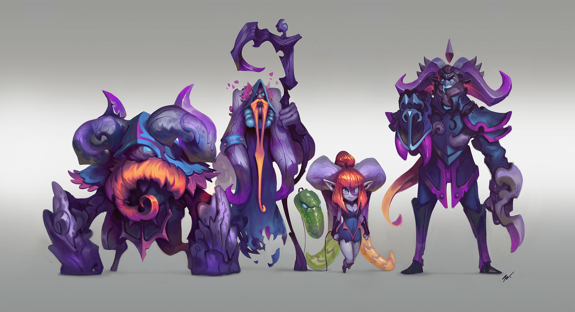 dave-greco-elderwood-bard-designvamps.jpg (1920×1044)-花瓣网