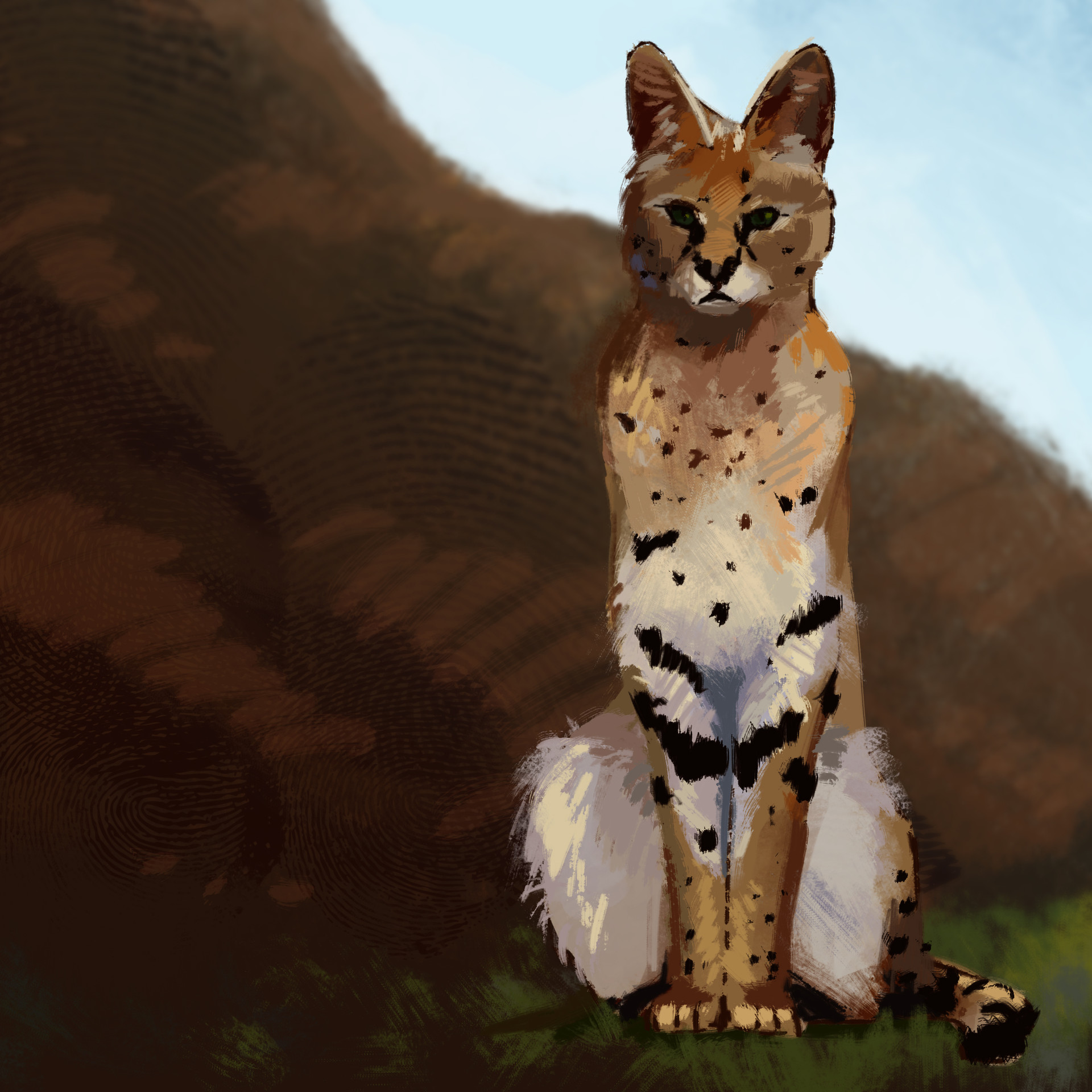 ArtStation - Serval