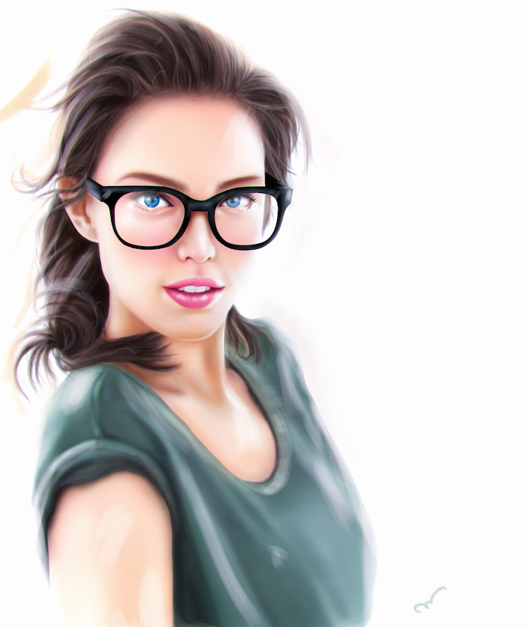 ArtStation - Digital 2D portrait