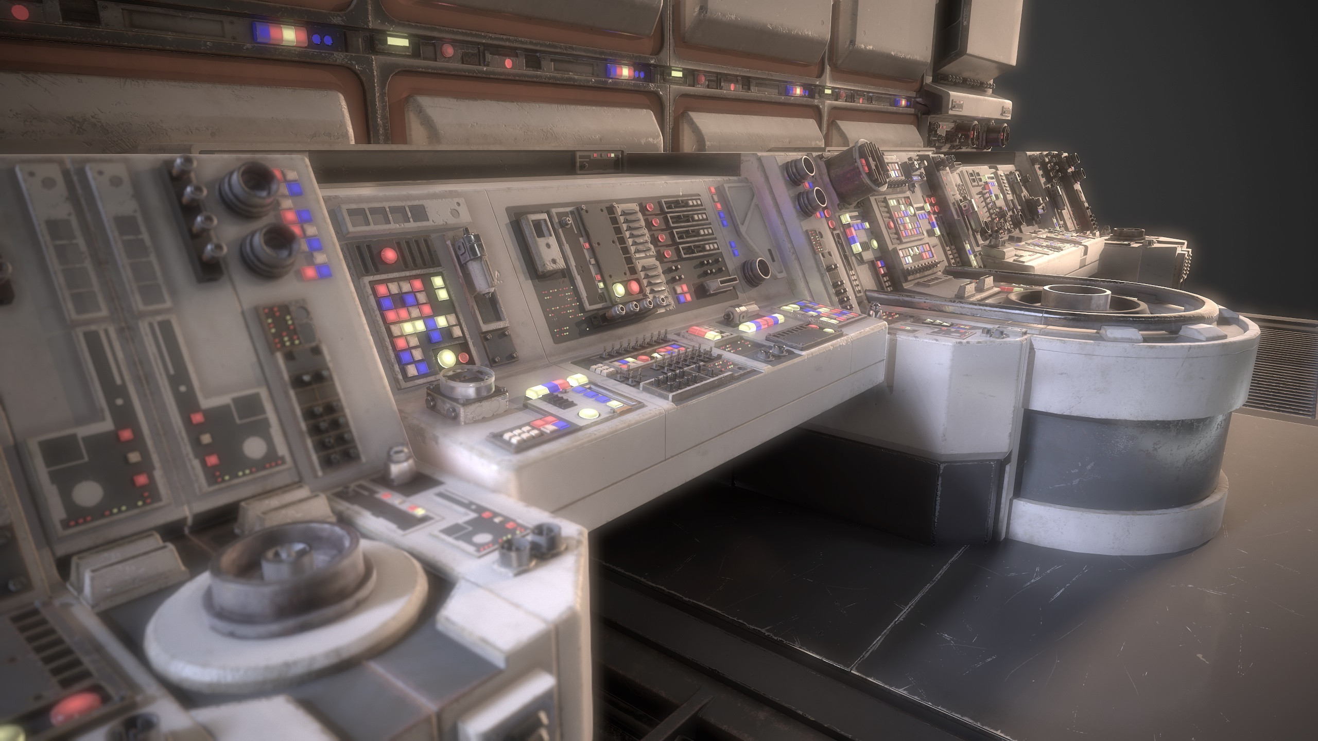 Rick Knox - Sci Fi Retro computer console kit-bash kit