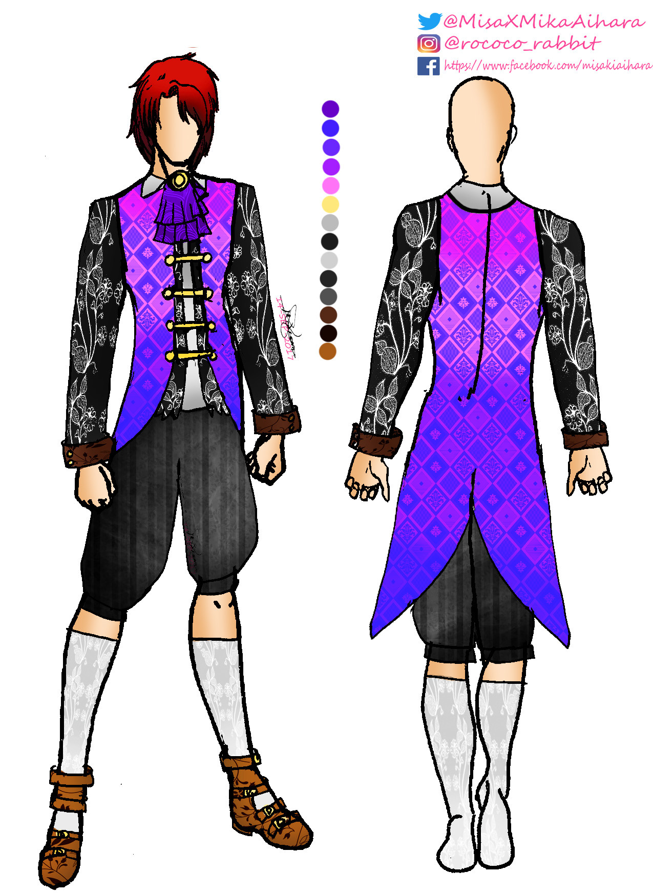 Misaki Aihara [Rococo Rabbit] - 2017 OUJI SERIES : #1 GENTLE DANDY