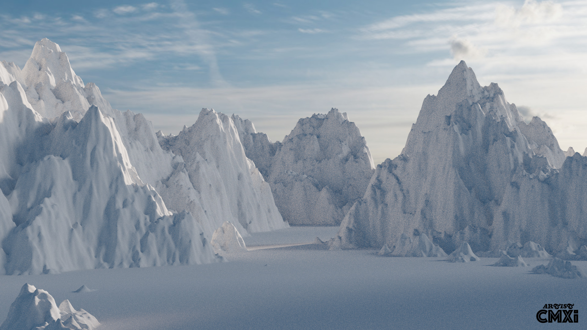 ArtStation - Sun Side Mountains