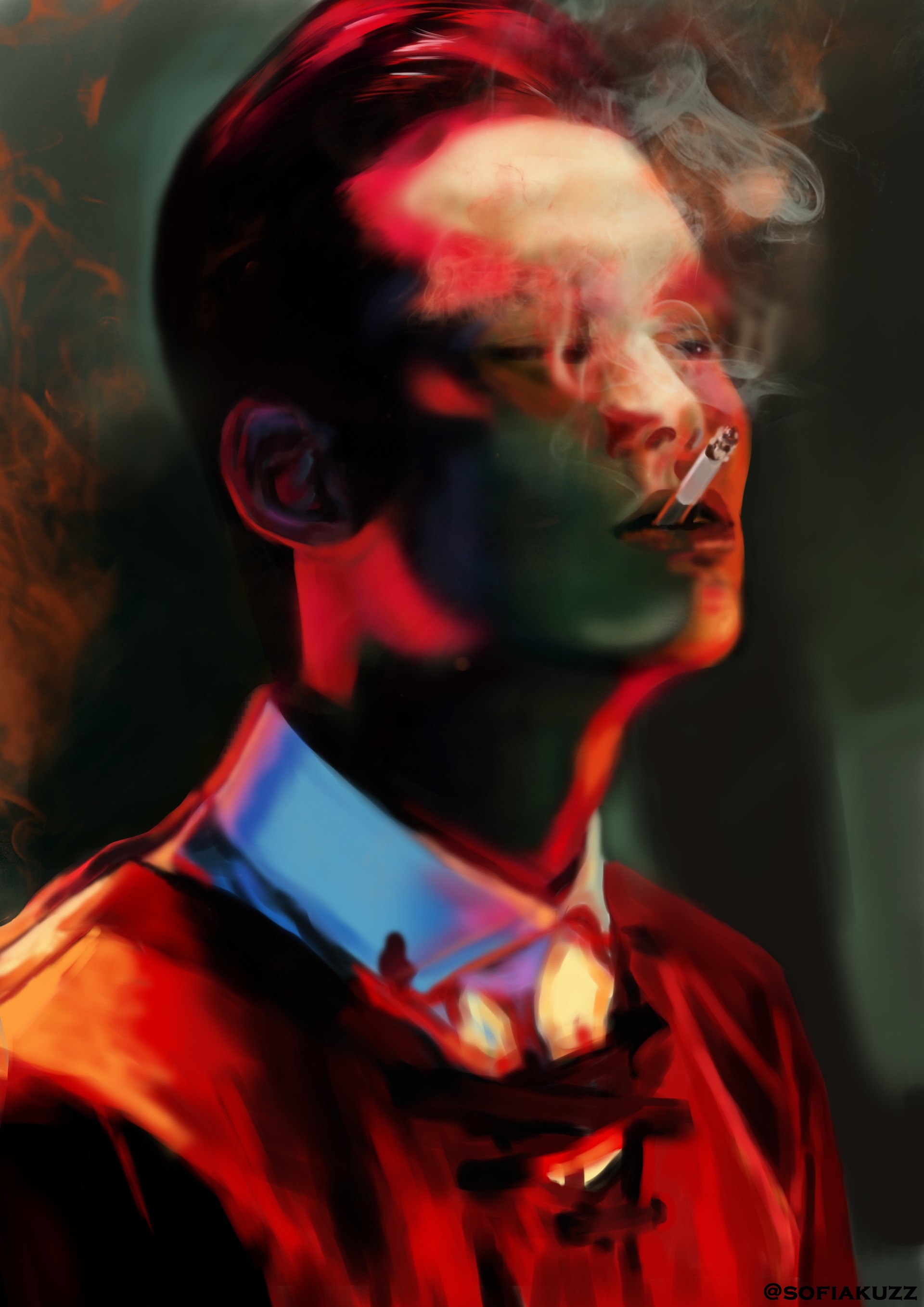 ArtStation - Smoking