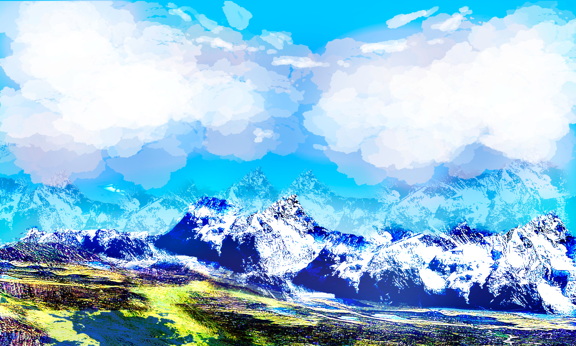 ArtStation - Matte painting Background art