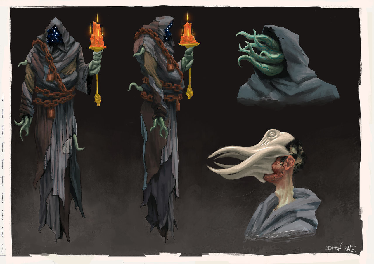 Igor Desic - Witch House concept art