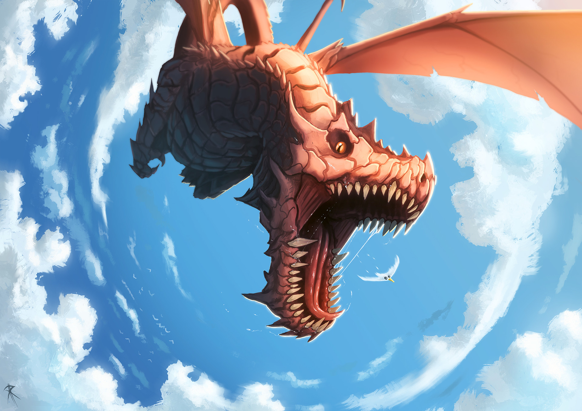 ArtStation - Dangerous sky