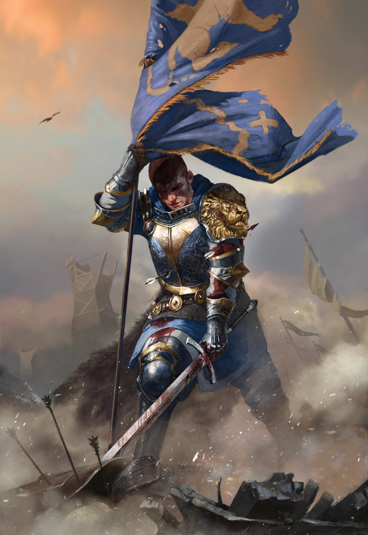 ArtStation - I shall not fall (remake)