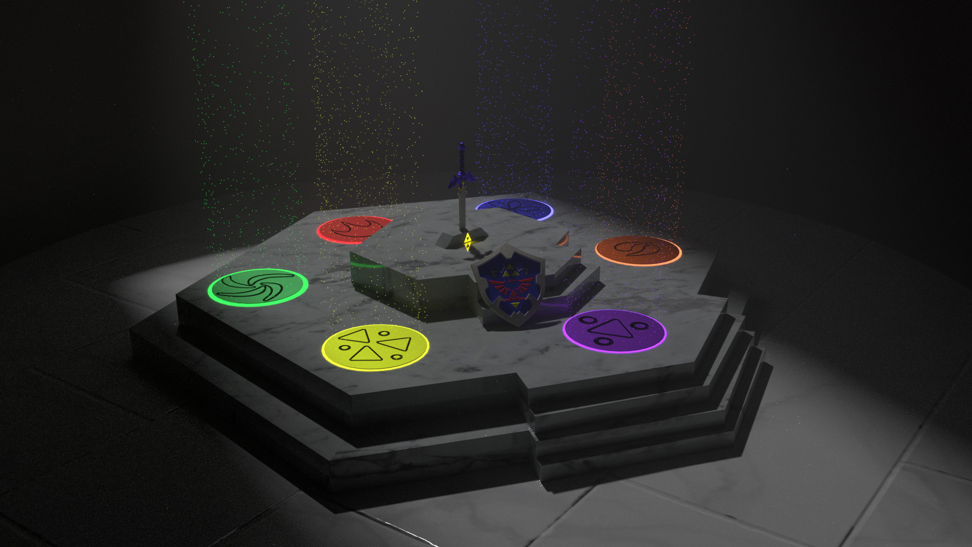 Master Sword In Temple Of Time