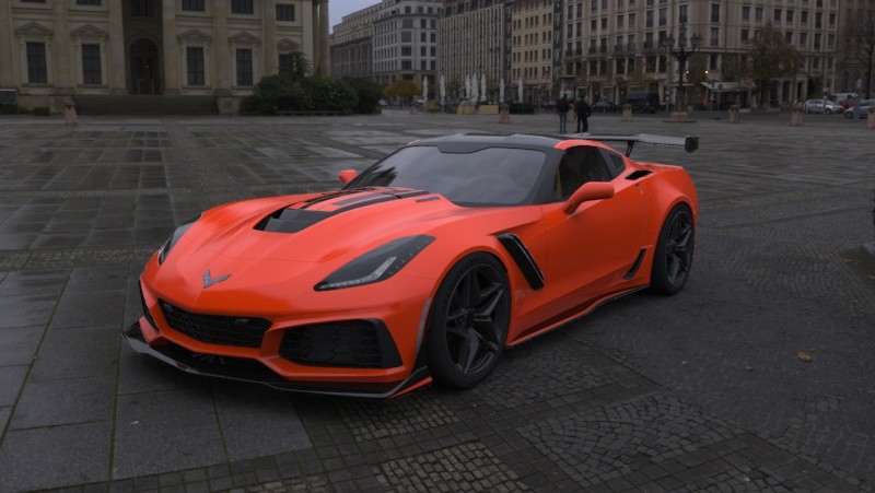 ArtStation - Corvette The Return Of King