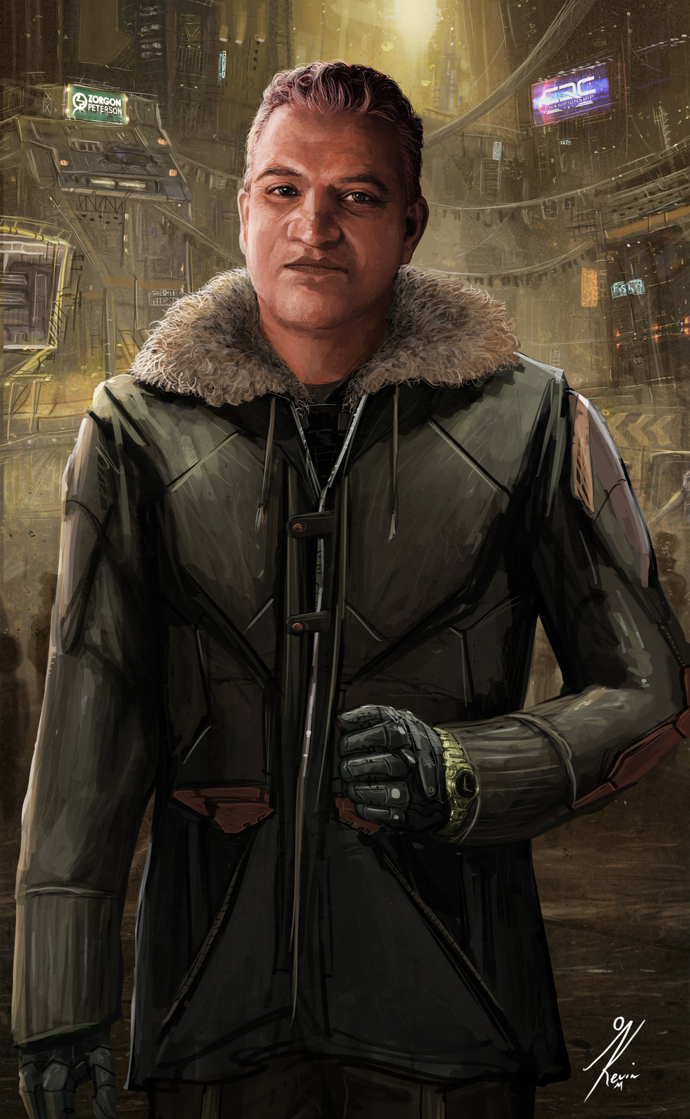 Kevin Massey - Elite Dangerous CMDR Portraits #3