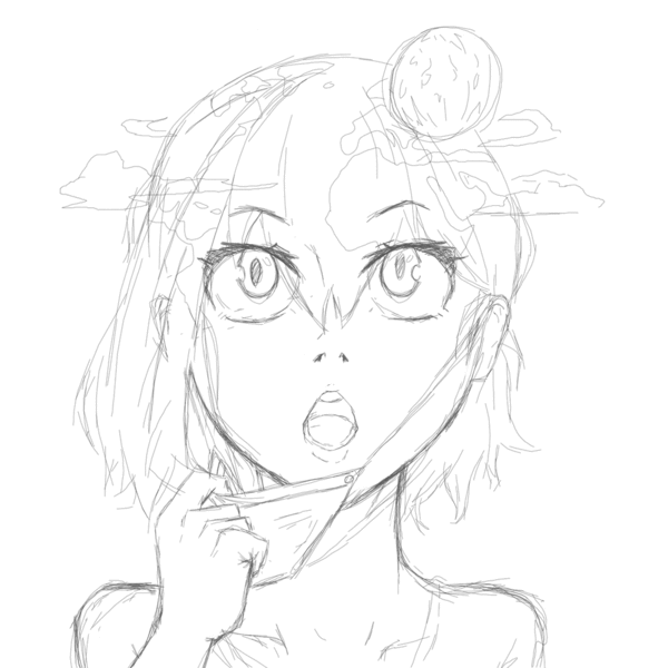 how to draw earth chan