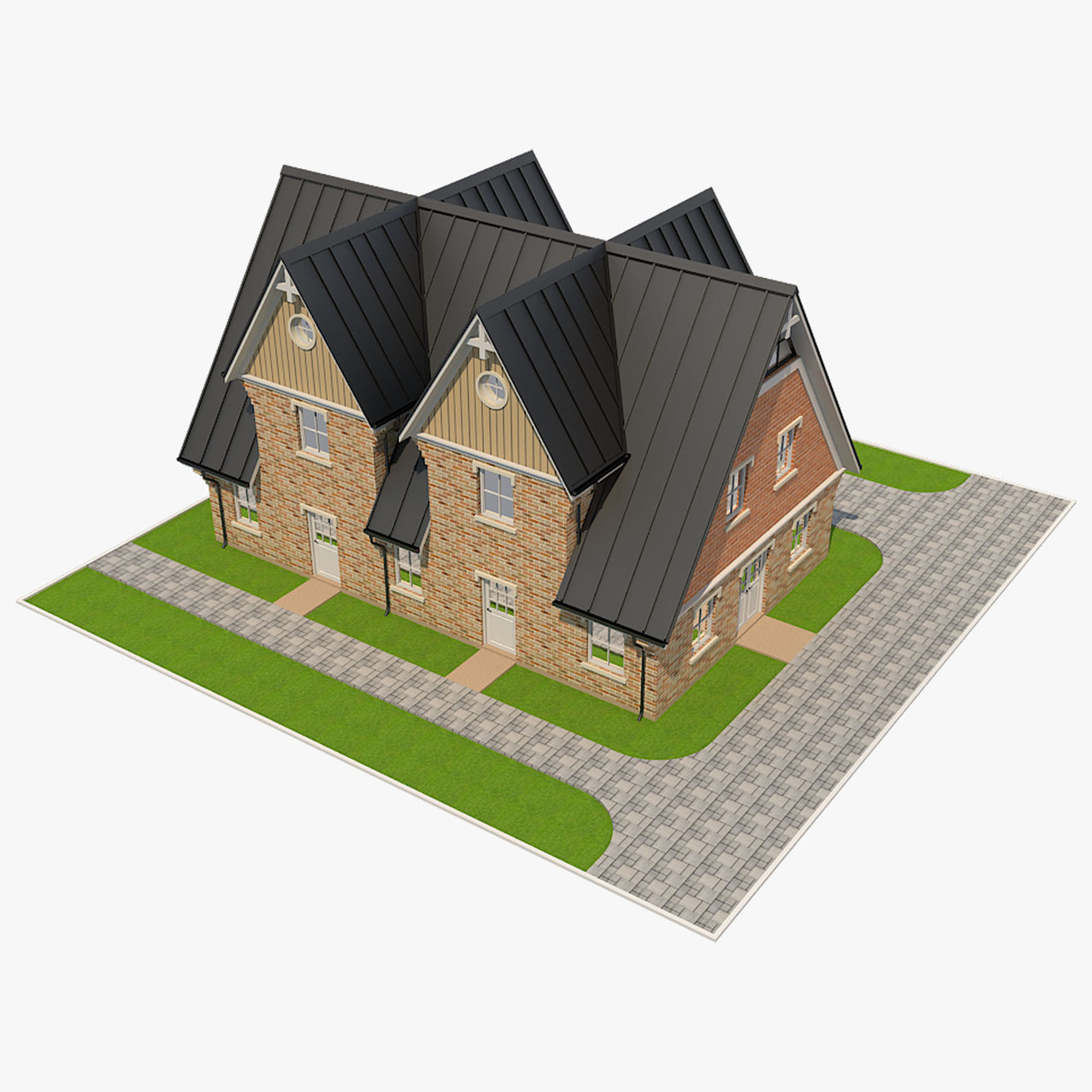 ArtStation - Brick House 4