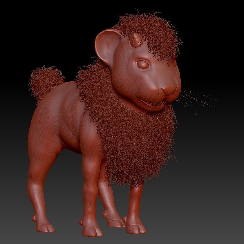 ArtStation - Baby Chimera Concept