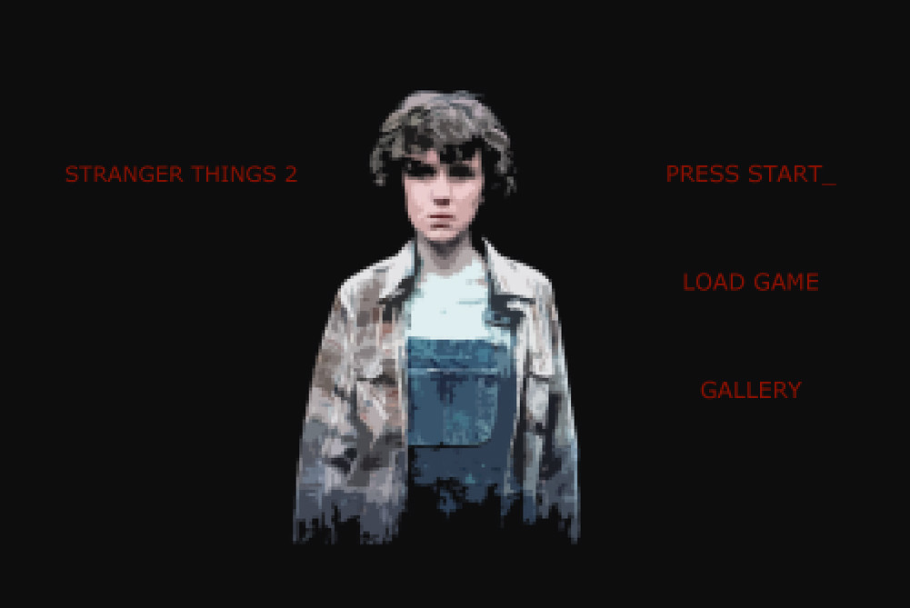 ArtStation - Stranger Things 2 point and click game concept