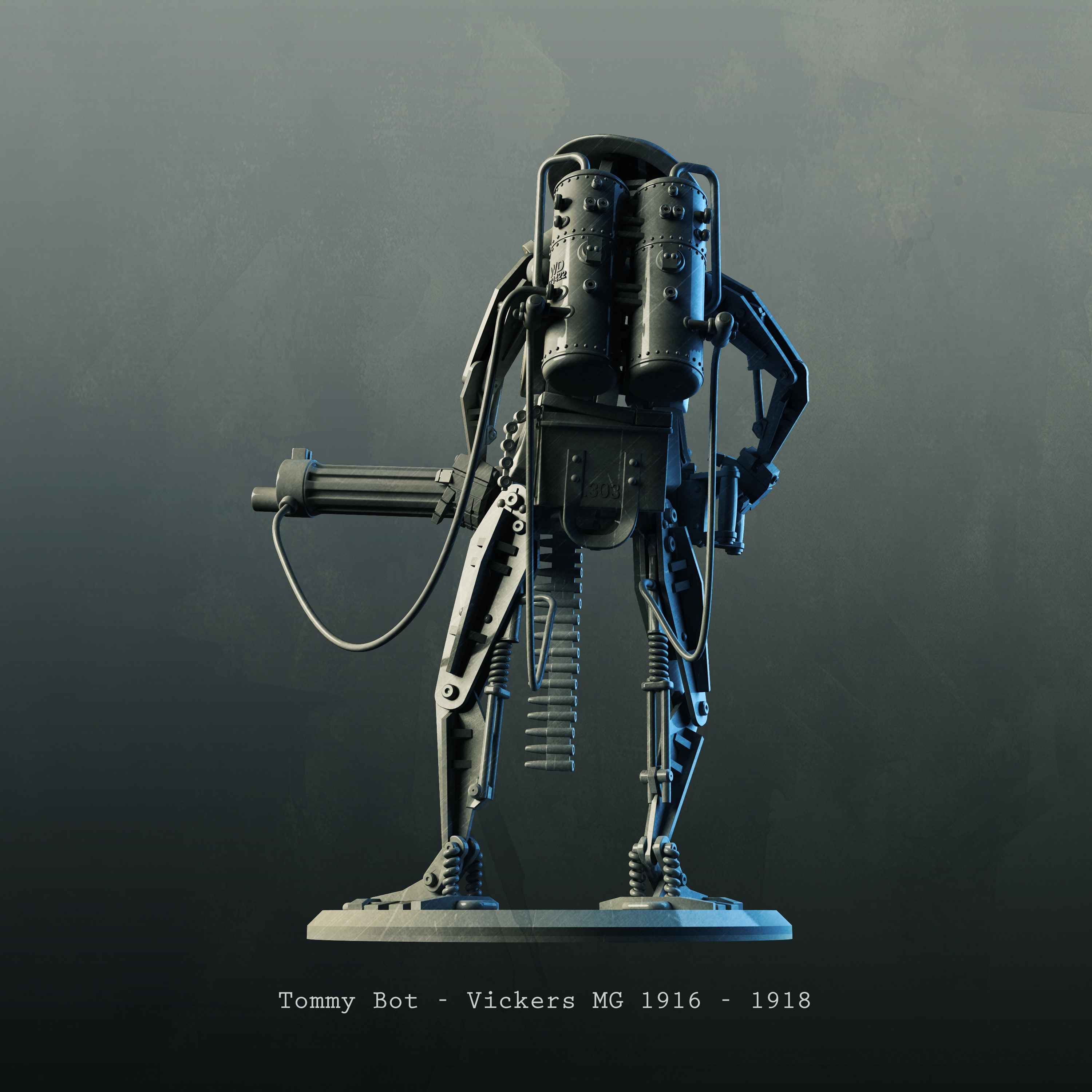 Rob Watkins - WW1 Heavy MG Mech