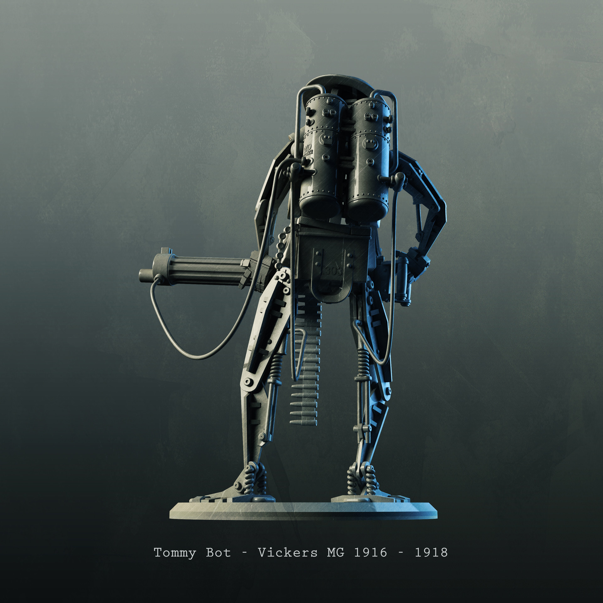 Rob Watkins - WW1 Heavy MG Mech