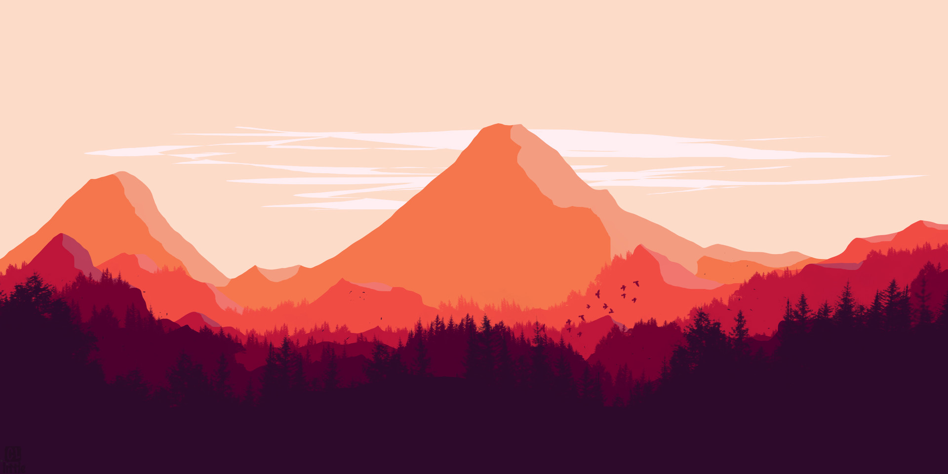 ArtStation - Firewatch