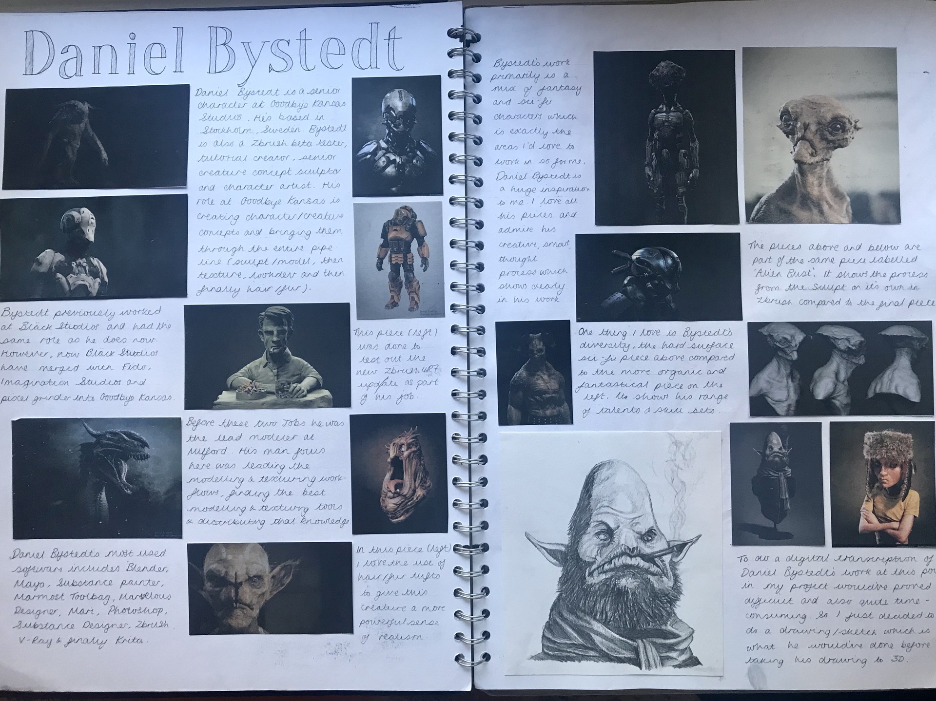 ArtStation - Daniel Bystedt Artist Research