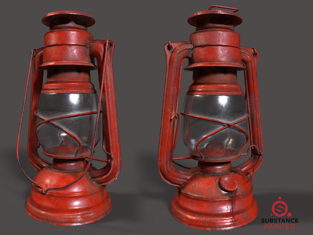 ArtStation - Oil Lantern