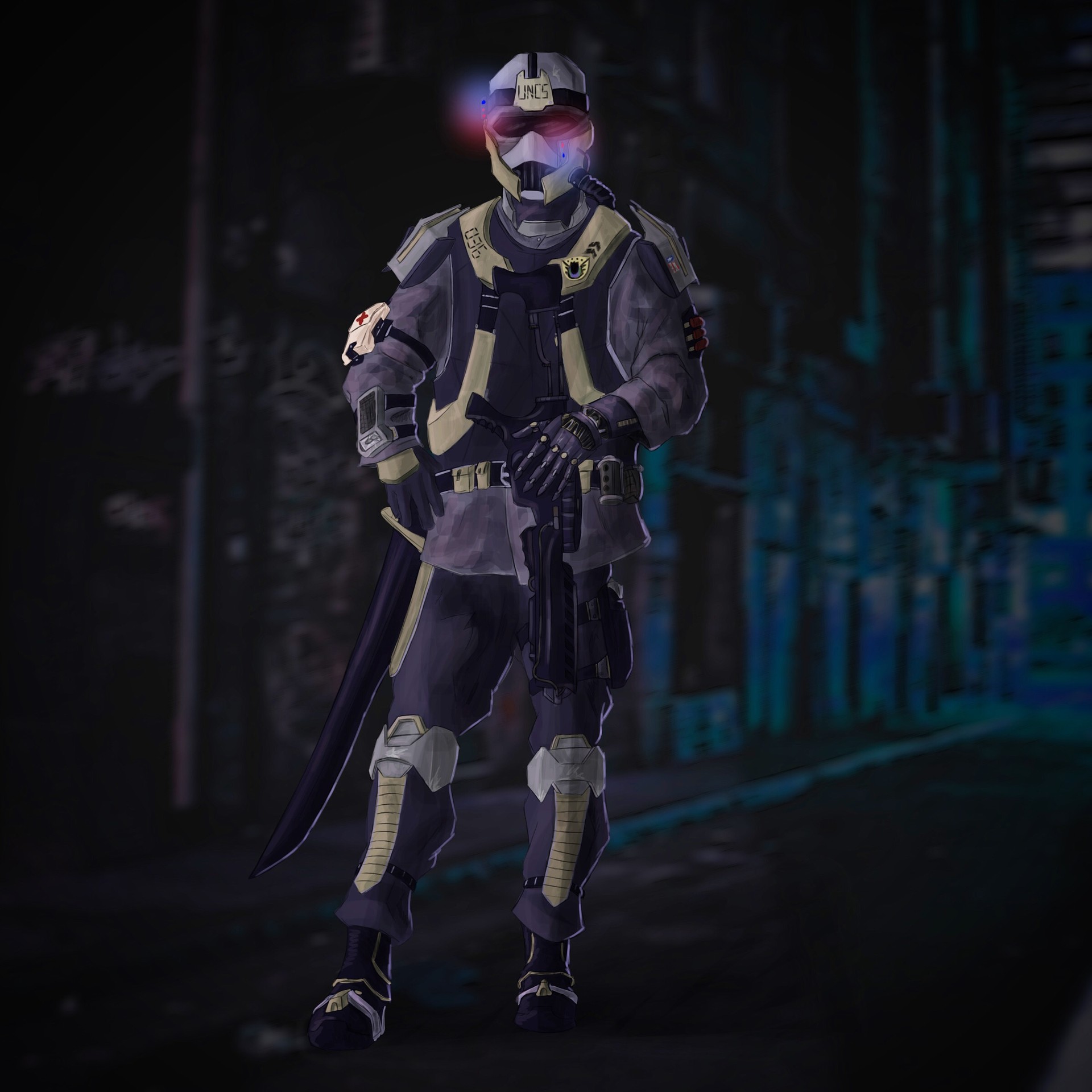 ArtStation - Colonial Security Officer