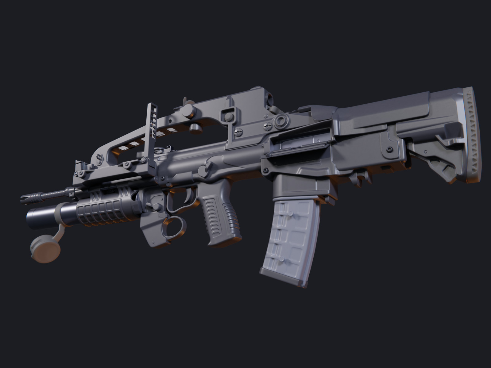 Timur [3Dpesec] Khamidullin - VHS-2 Assault rifle
