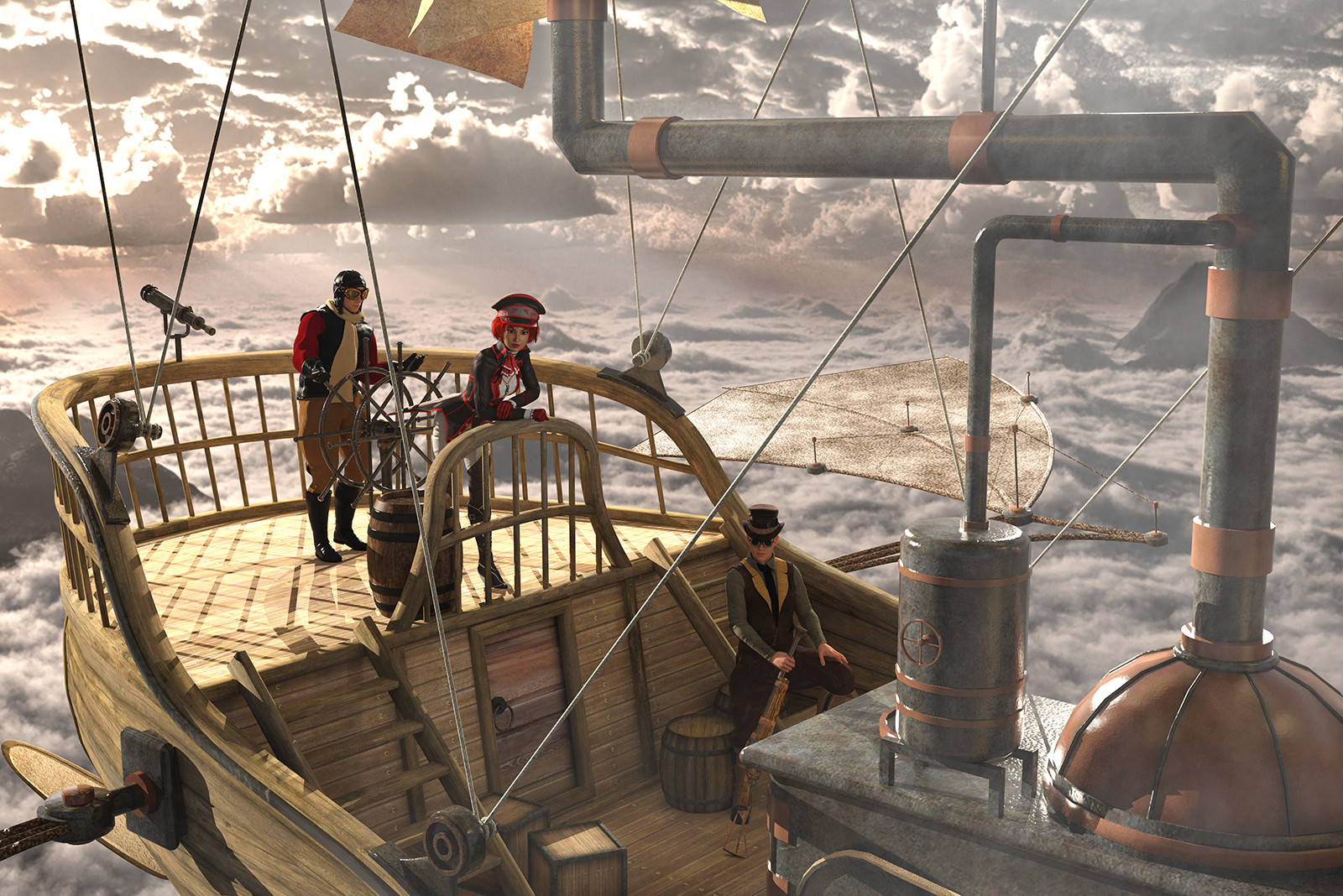 ArtStation - World of dreams. Privateers