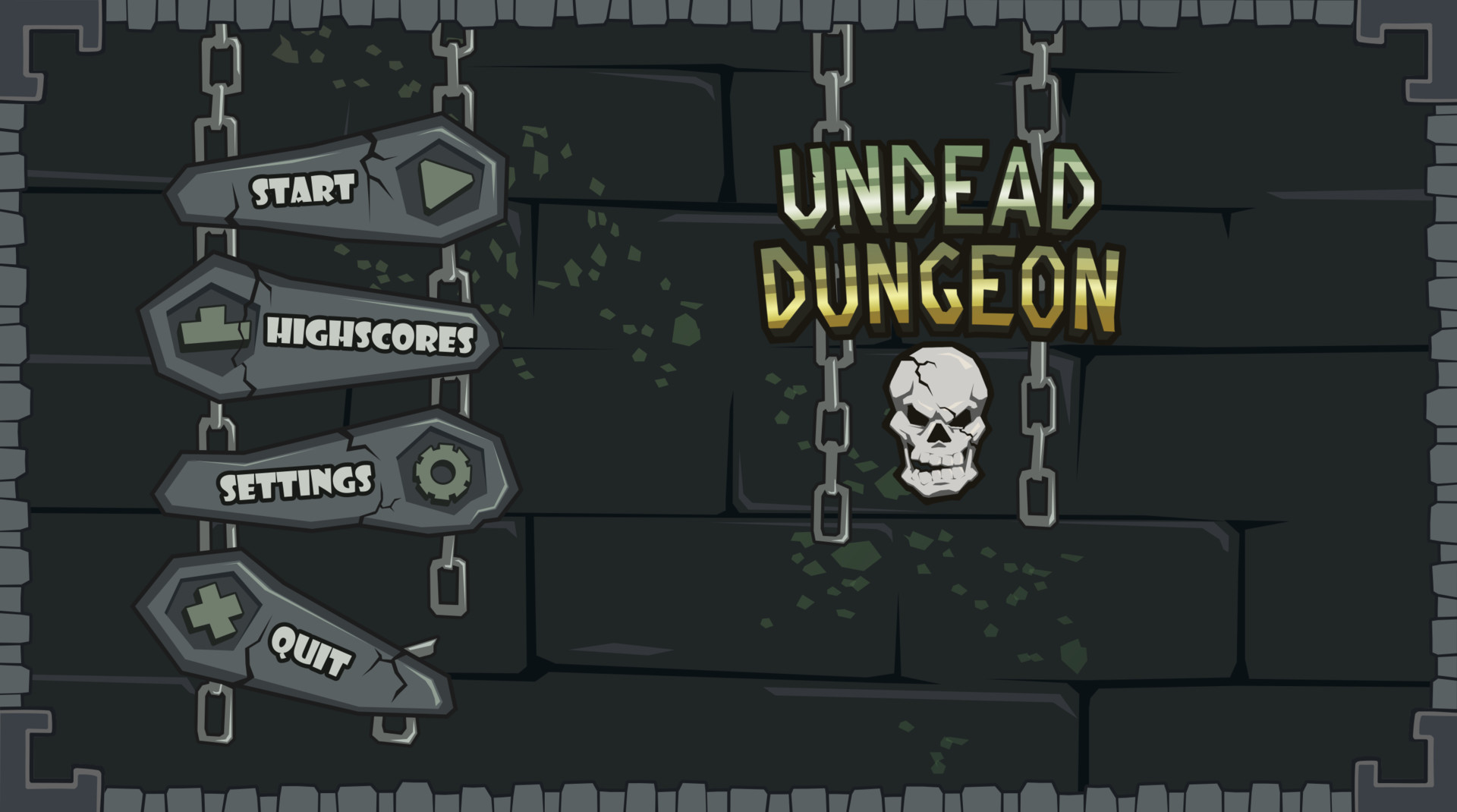 ArtStation - Undead Dungeon - Platform Game Graphic Project
