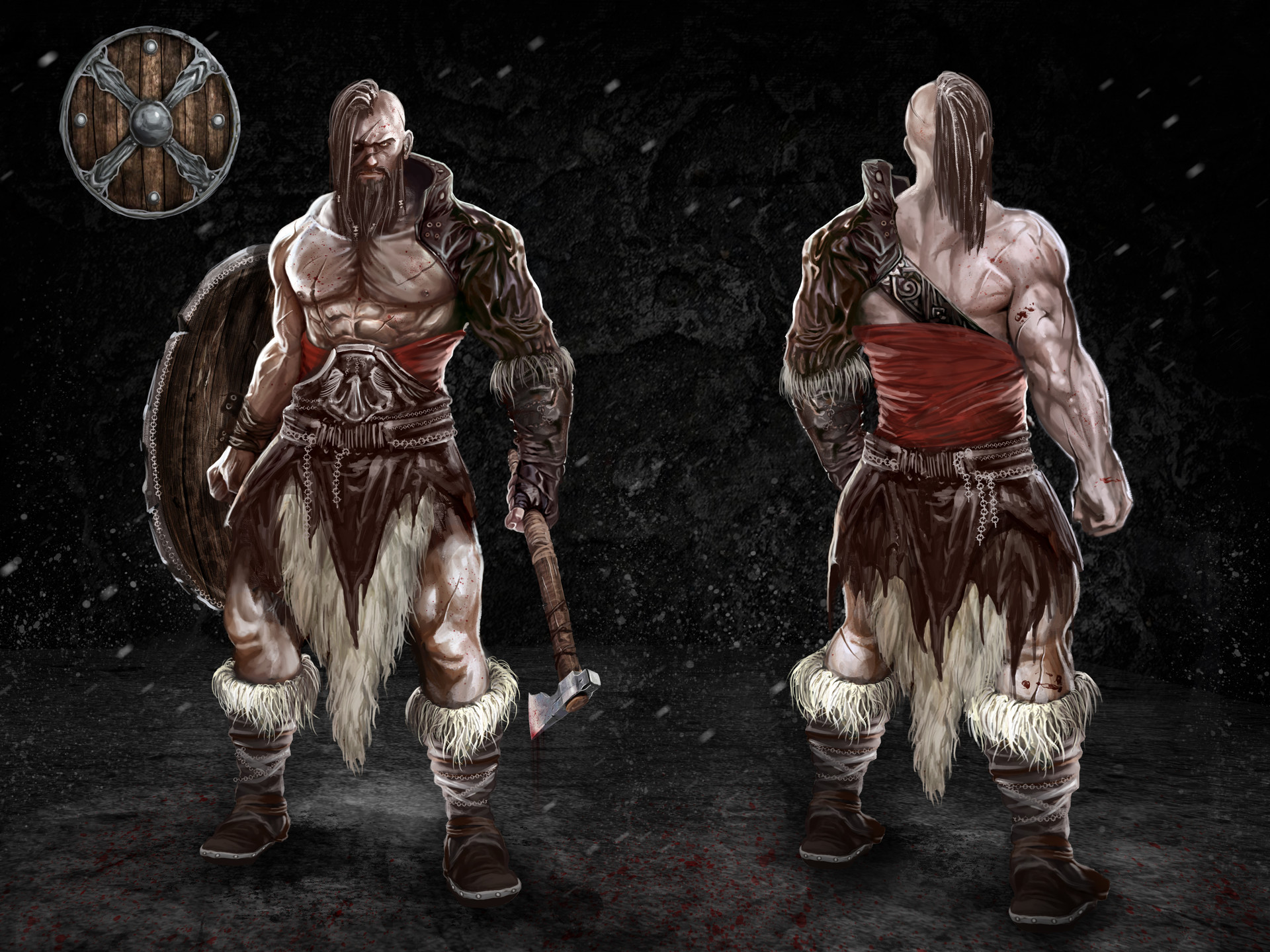 germanic warrior wallpaper