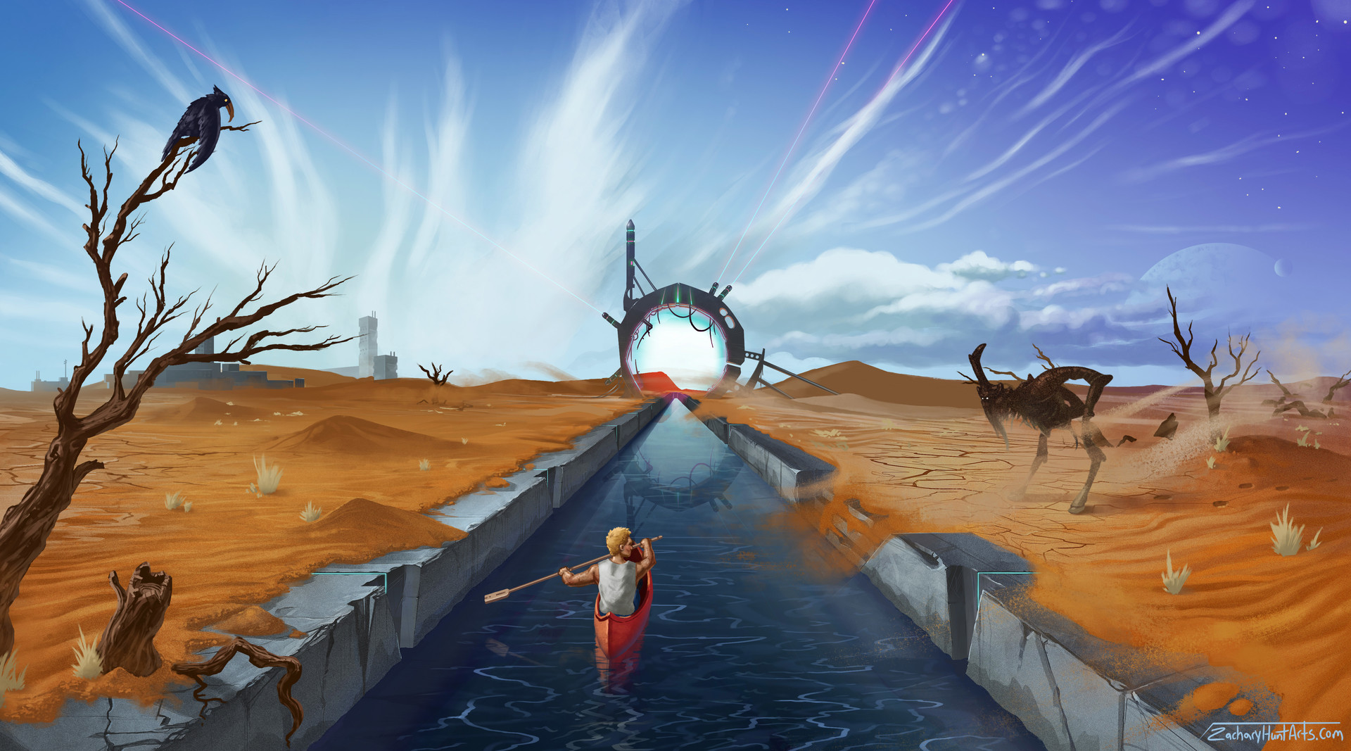 ArtStation - Through the Farcaster