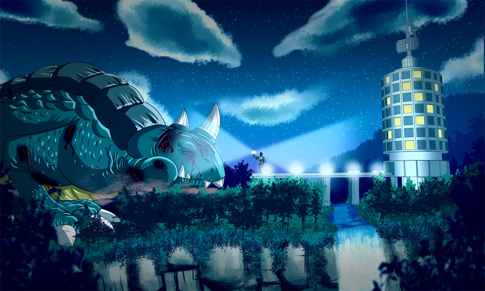 ArtStation - A Dying Monster