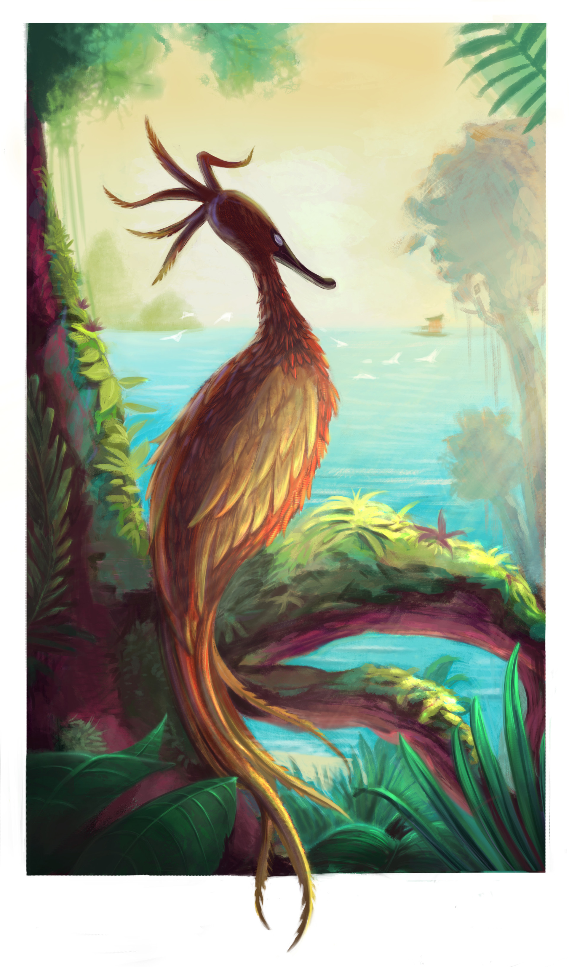 ArtStation - Hong the Celestial Swan