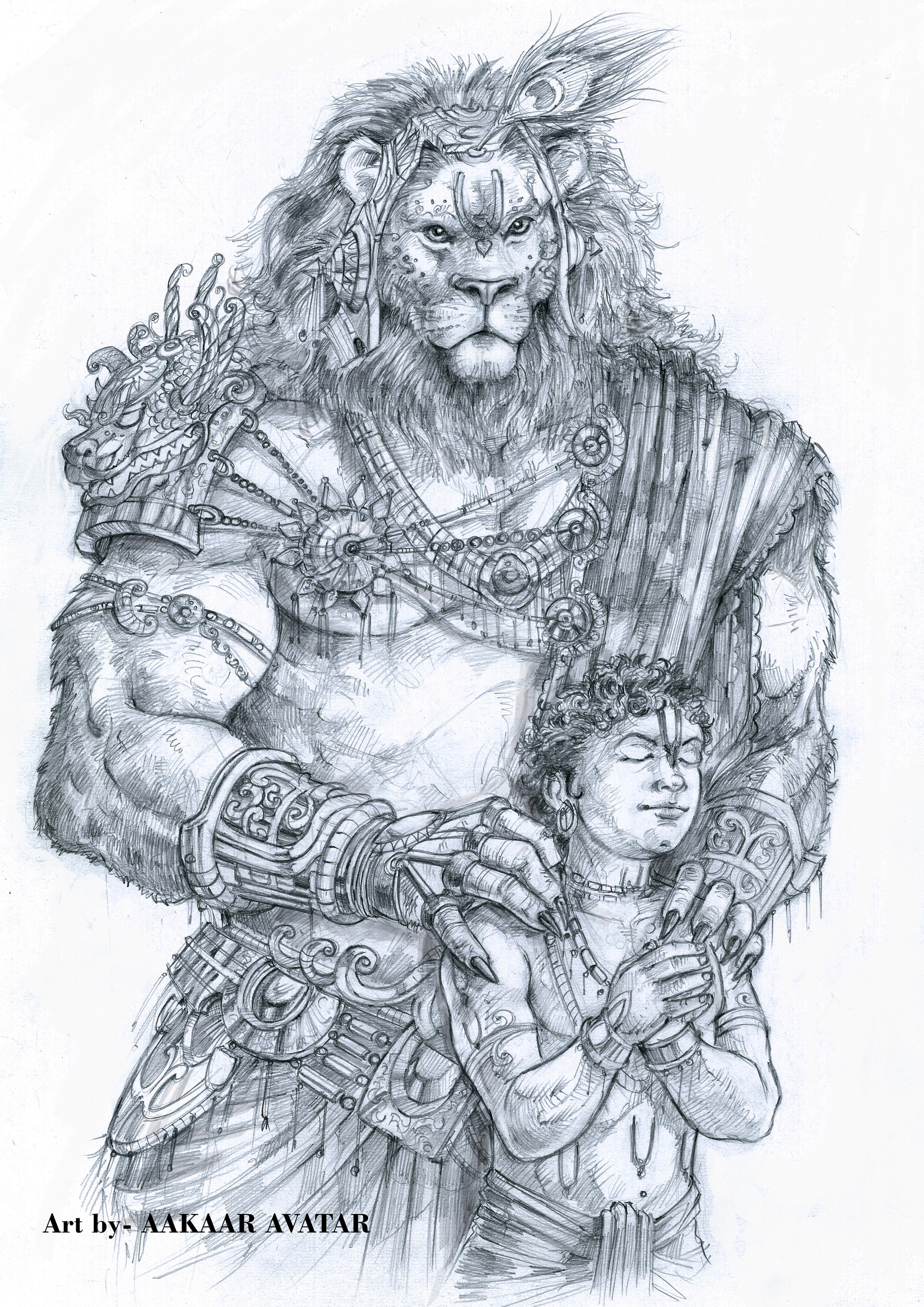 Aakaar Avatar Jain - lord krishna