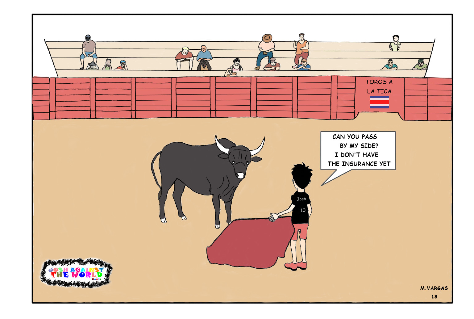 ArtStation - Josh Against The Wold Comic