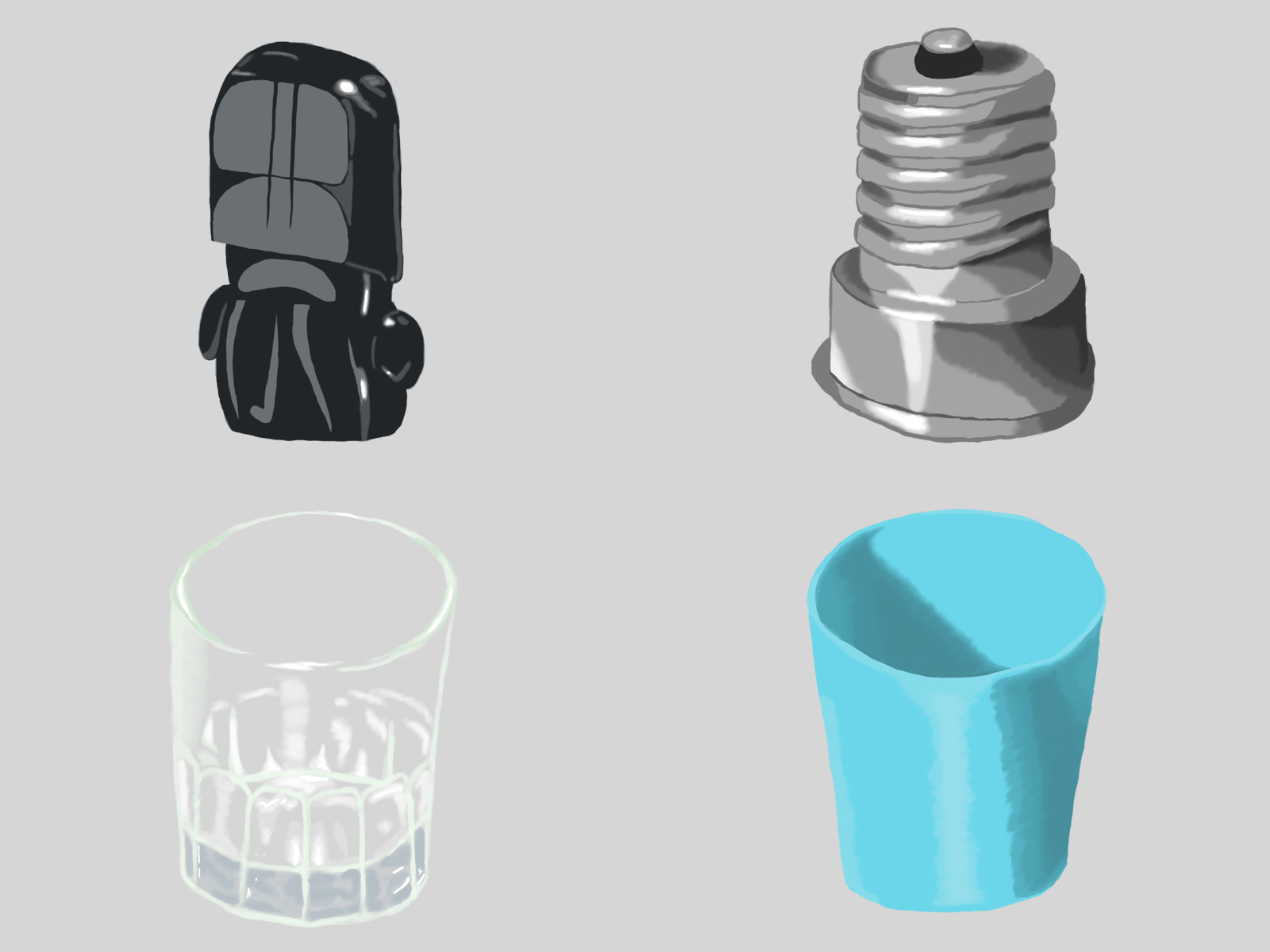 ArtStation - Material practice