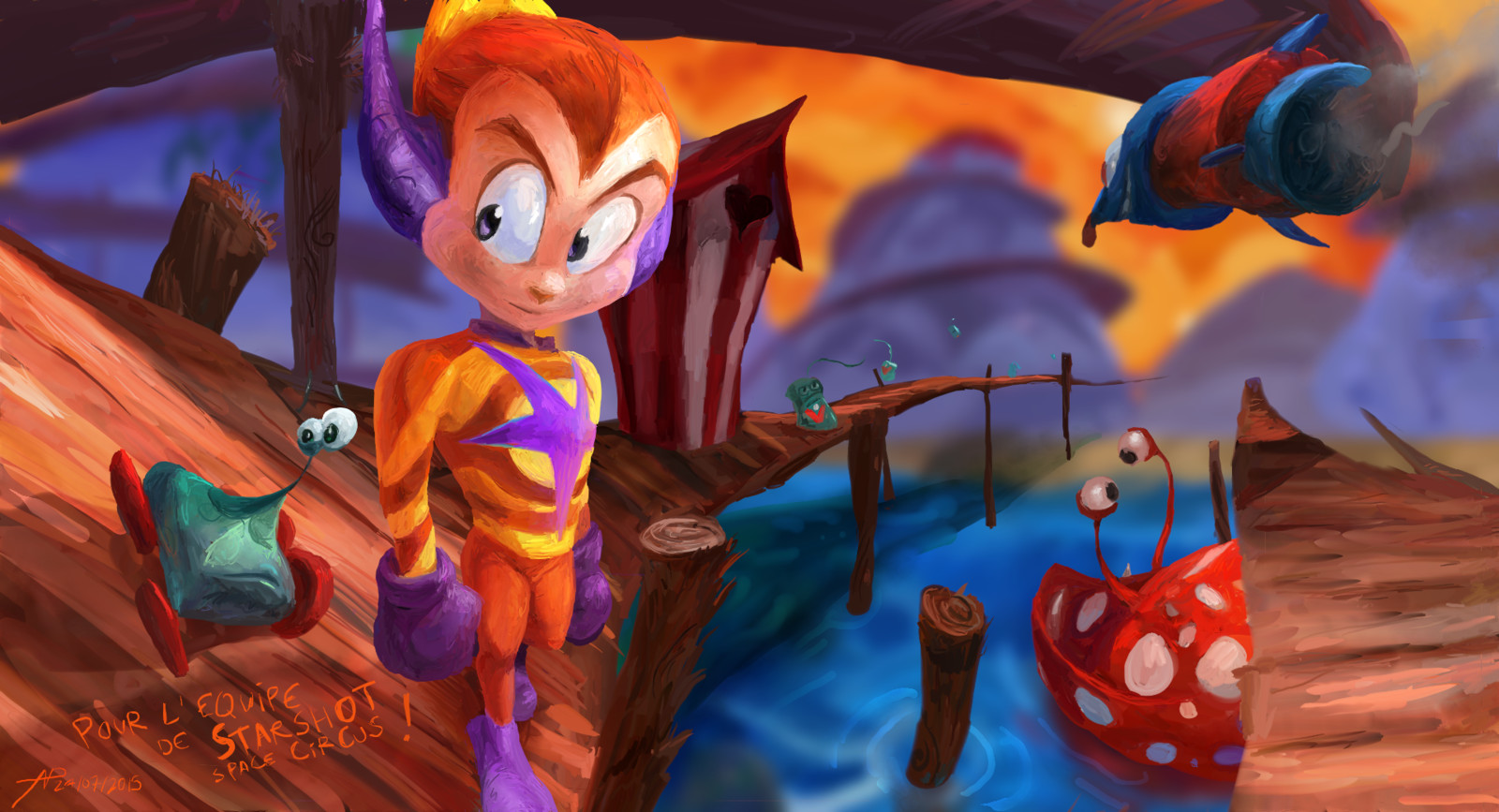 Anthony Philippeau - Starshot Panique au Space Circus