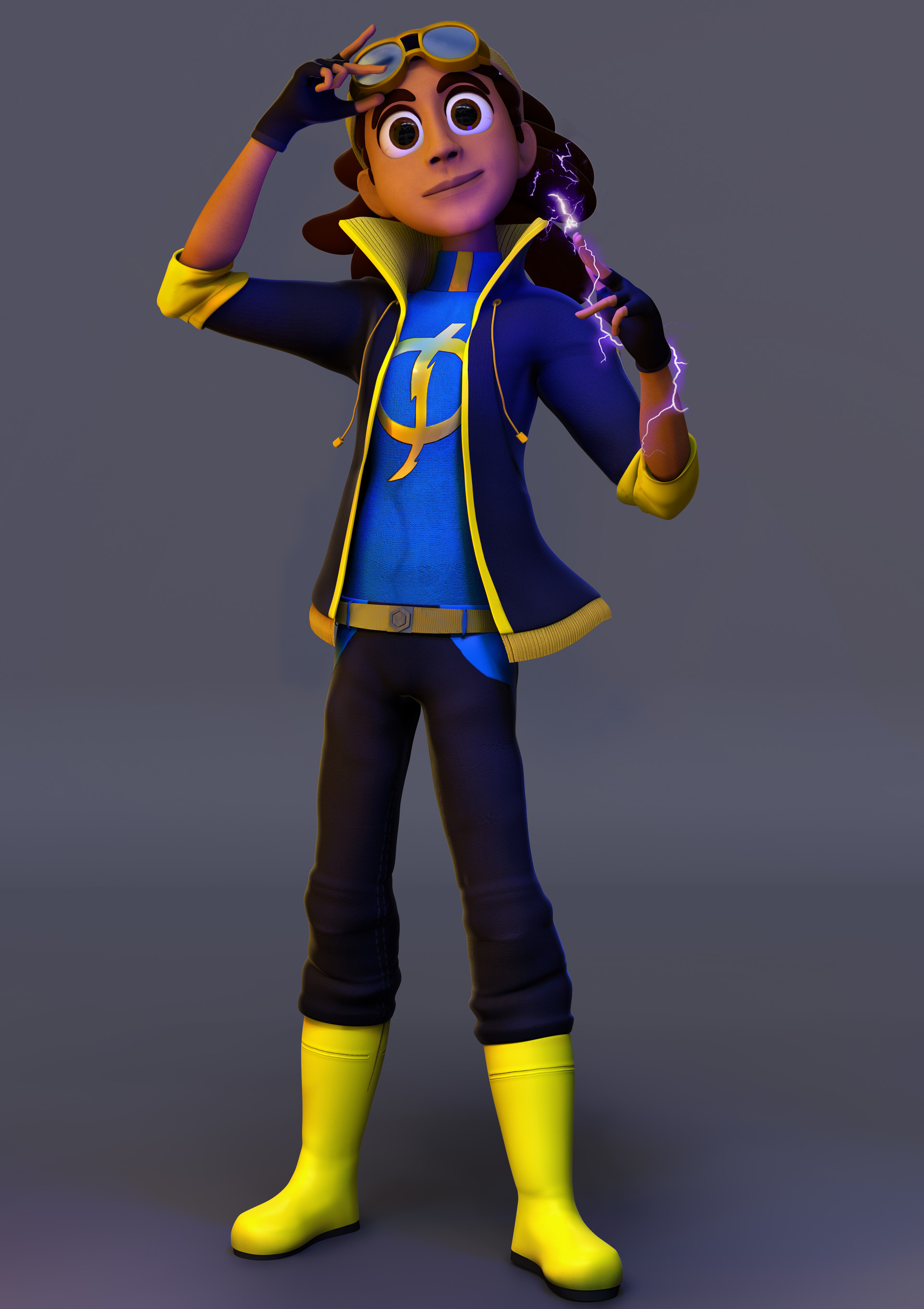 ArtStation - Static DC (Super Choque), Victor Natan