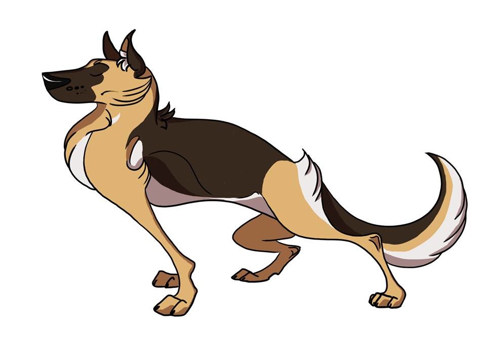 ArtStation - German Shepherd