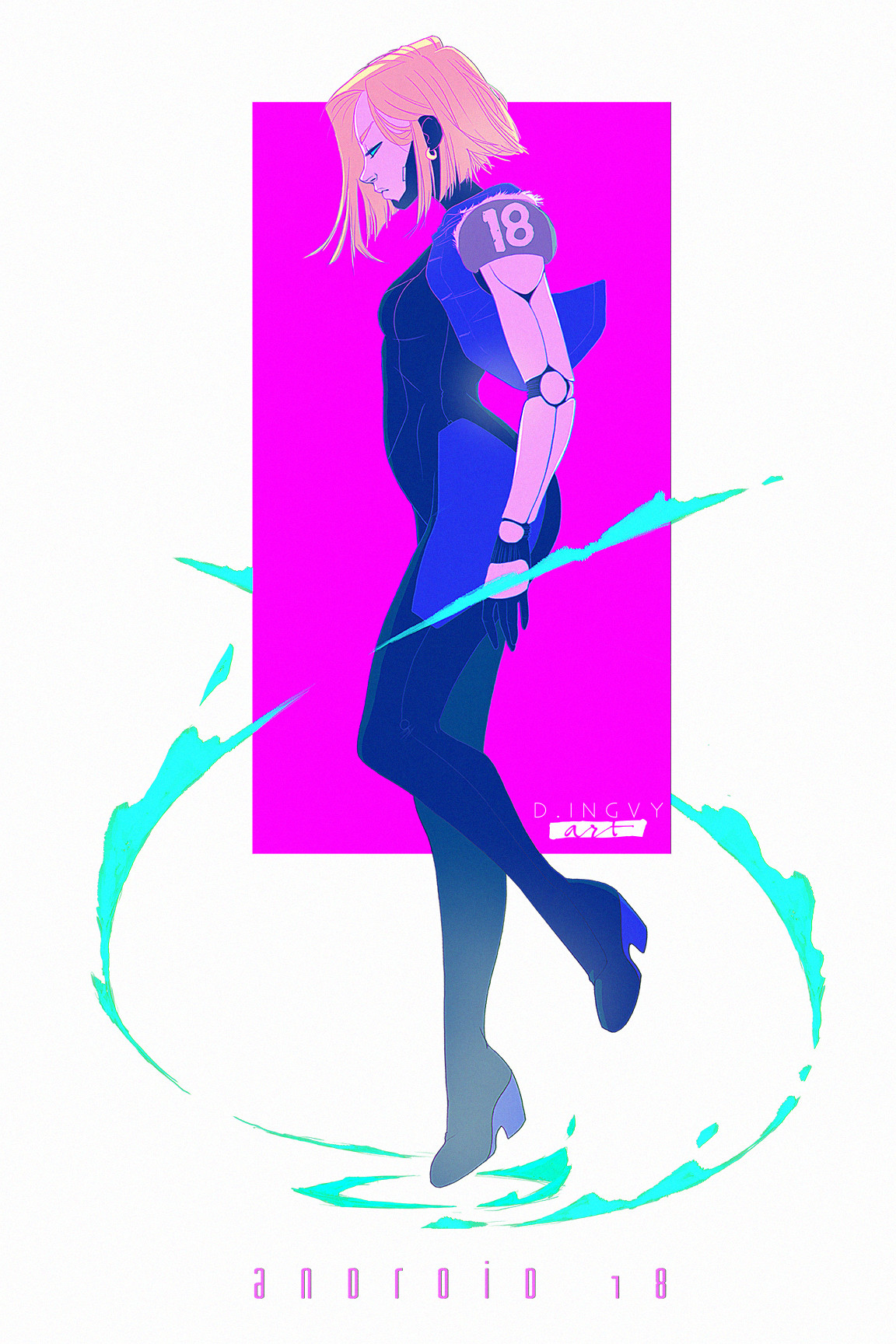 ArtStation - Android 18